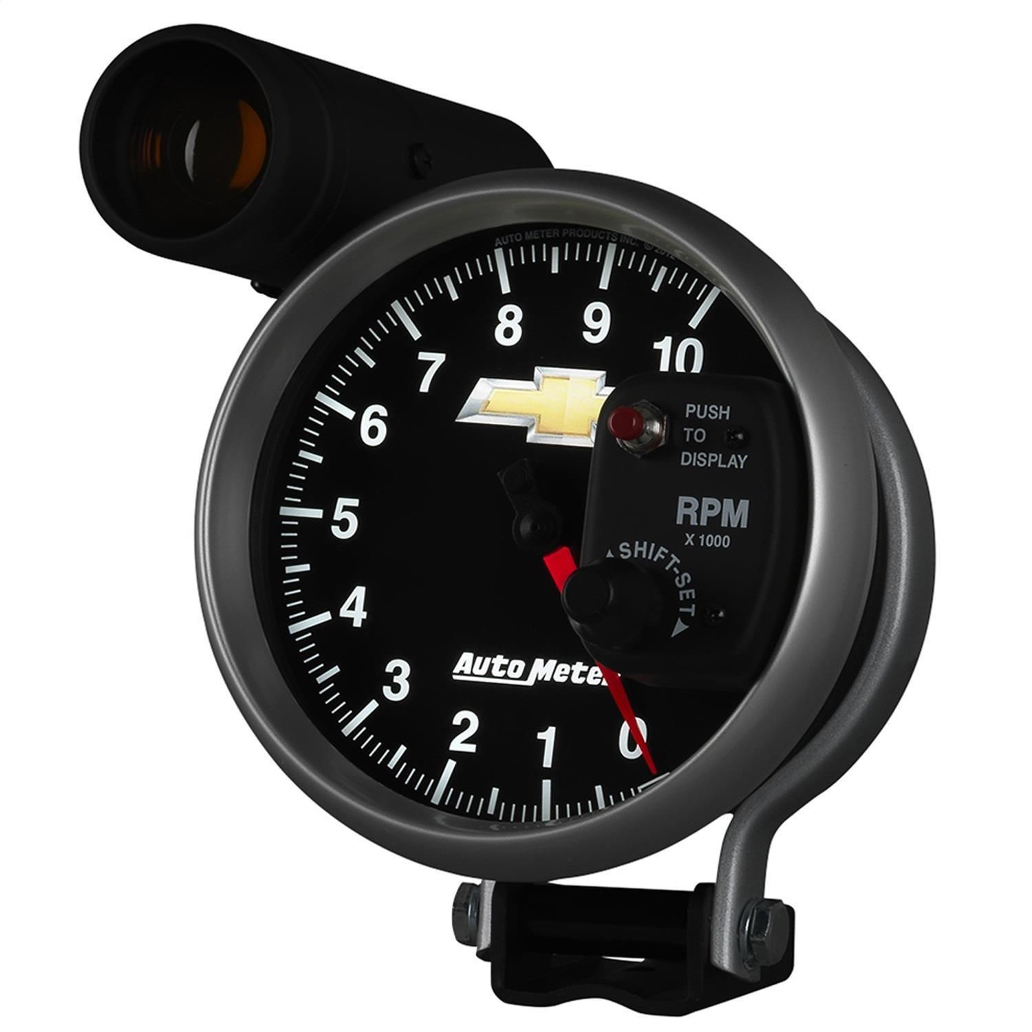 AutoMeter 5in 0-10,000 RPM Black Tachometer Gauge