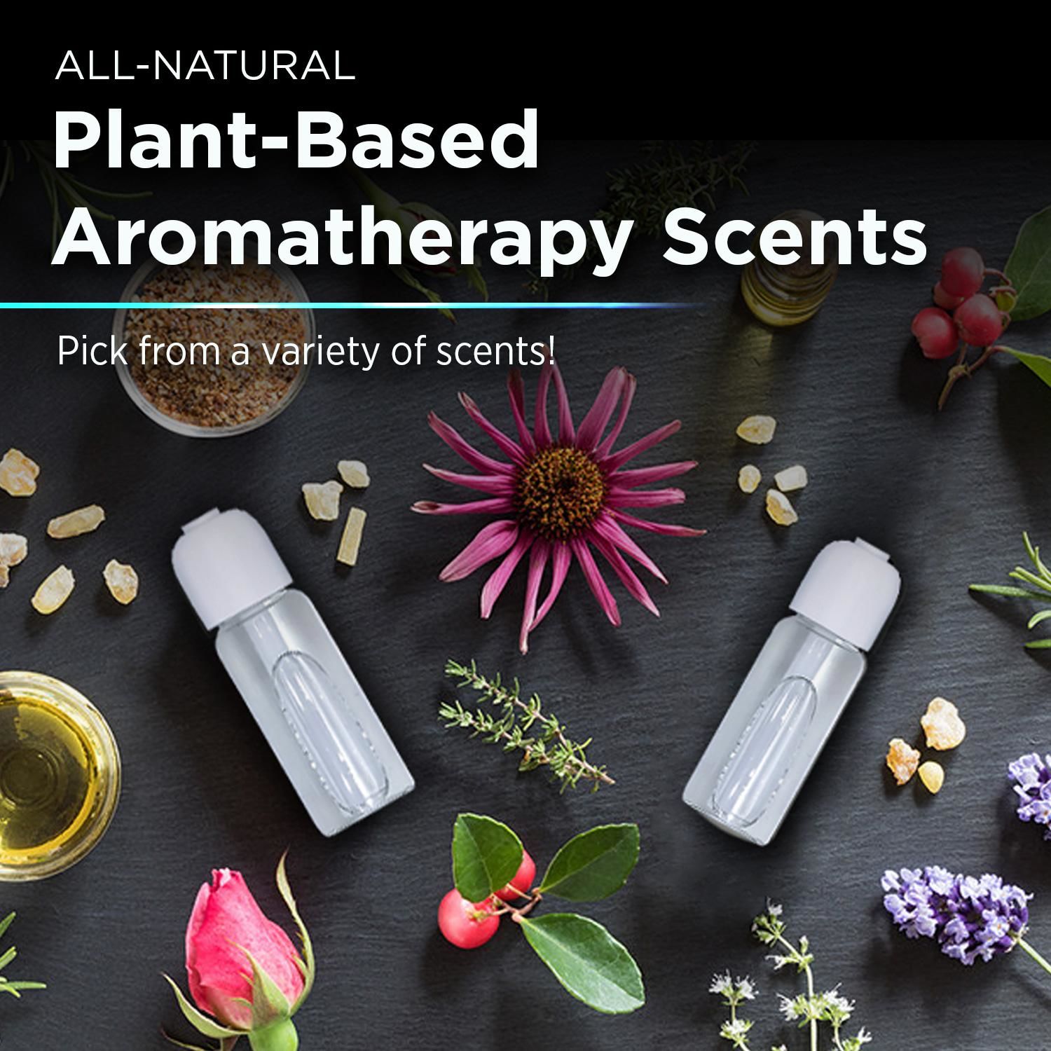 CLIX Auto Aroma Starter Green Tea Air Freshener Essential Oil White Diffuser 6 Pack