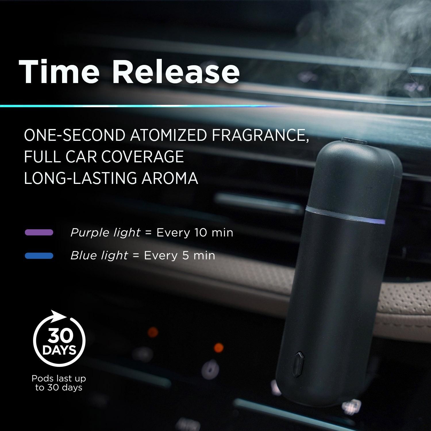 CLIX Auto Aroma Starter Orange Air Freshener Essential Oil Black ...