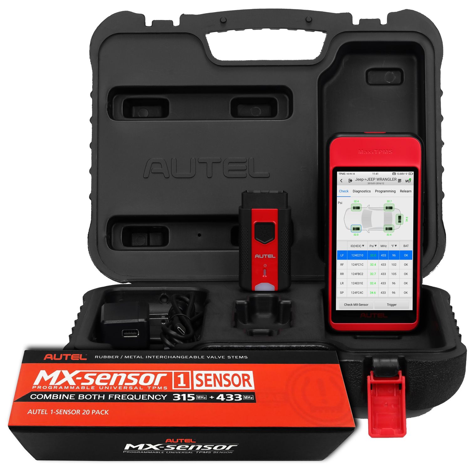 Autel Tire Pressure Monitoring System (TPMS) ITS600 Service and ...