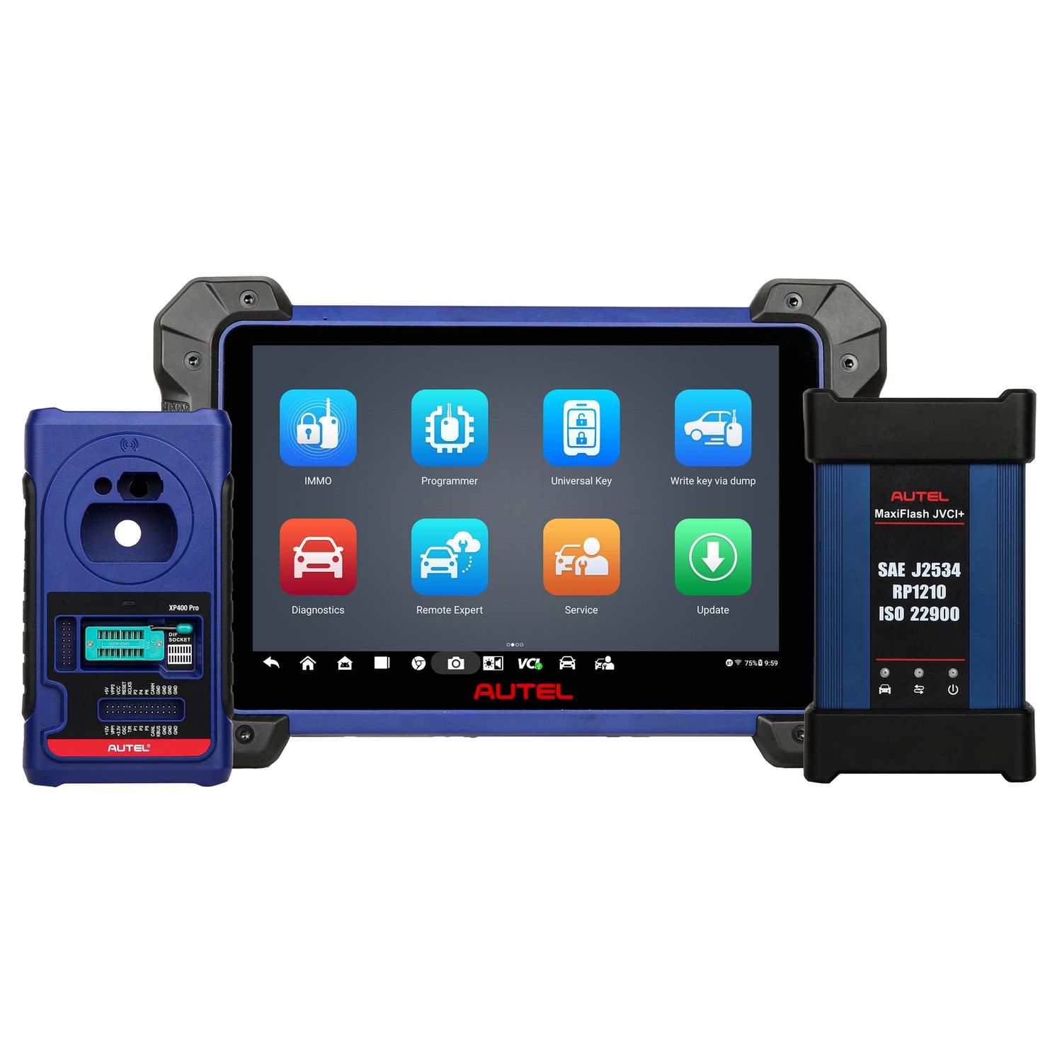 Autel IMMO Key Programming Bundle - IM608PROII Tablet, XP400Pro, JVCI ...