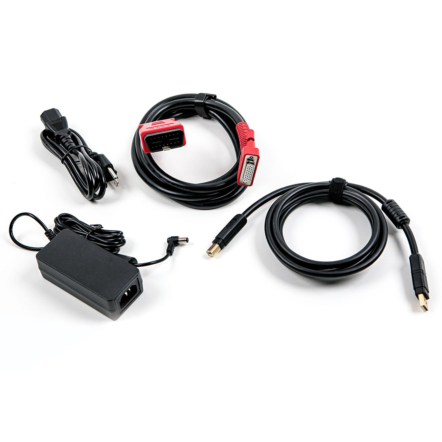 Autel VCMI, Power Supply, Cables, Leads, Probes, Pickup, Clips ...