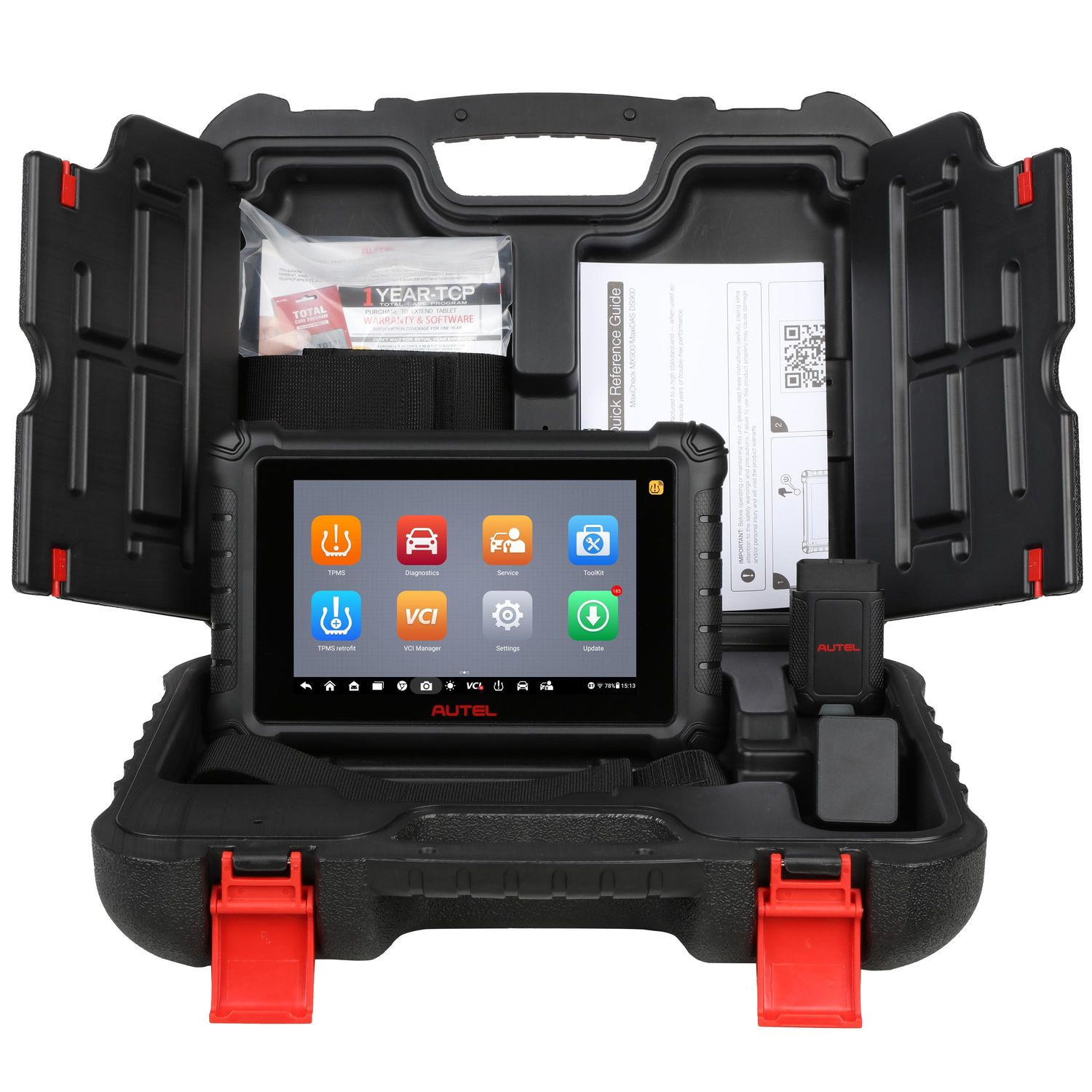 Autel Eight-Inch Tablet with Complete TPMS, All-Systems Diagnostics ...