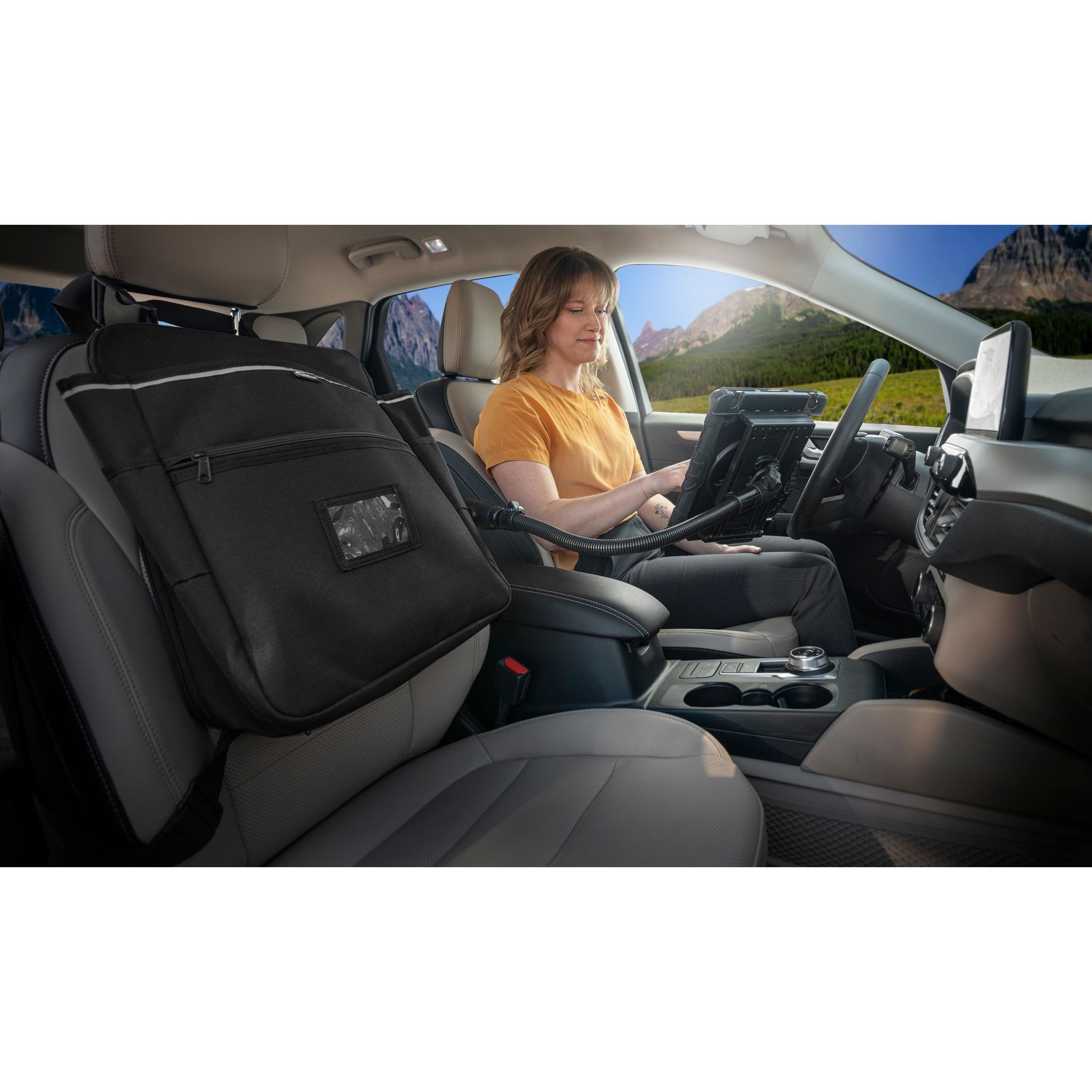 AutoExec Hanging Tablet Organizer