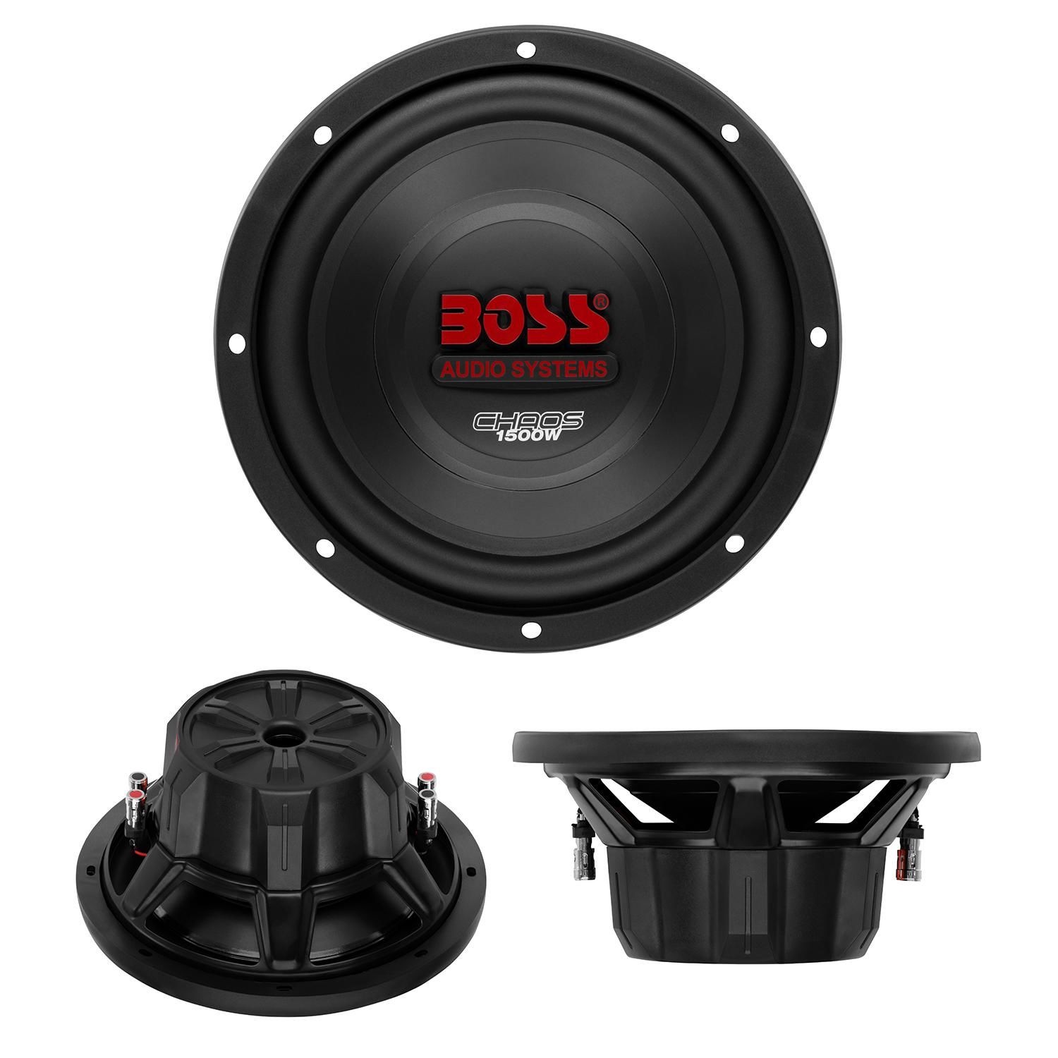 Boss Audio 10in 1,500 Watts Dual Voice Coil Subwoofer