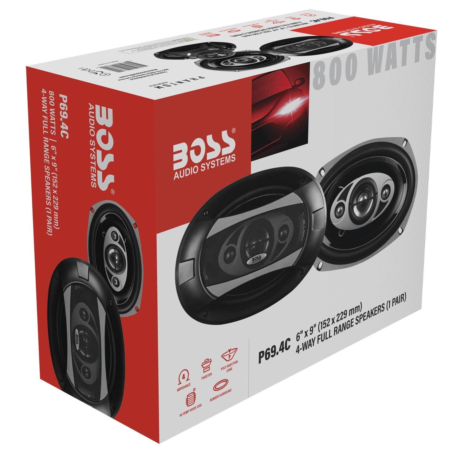 Boss Audio 6in x 9in Diecast 4 Way Speaker