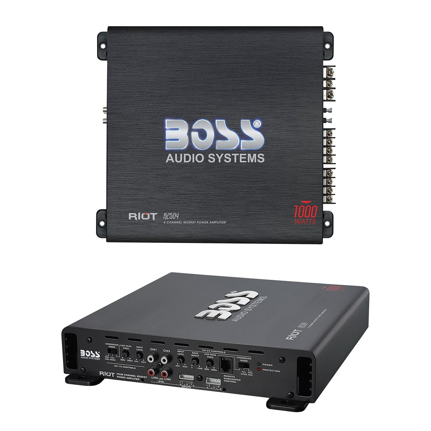 Boss Audio Systems 4 Channel 1,000 Watts Amplifier