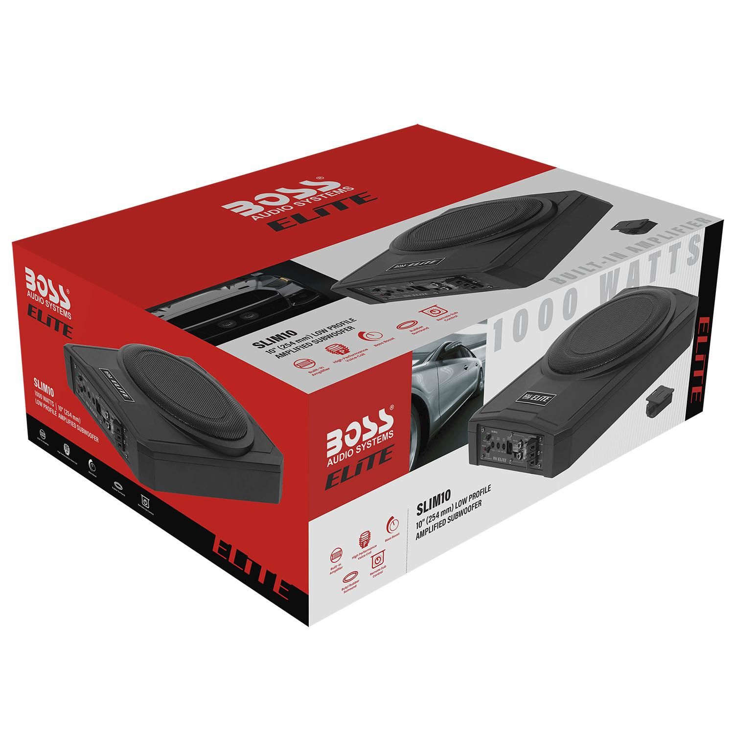 Boss Audio 10in Amplified Low Profile Sub Enclosure