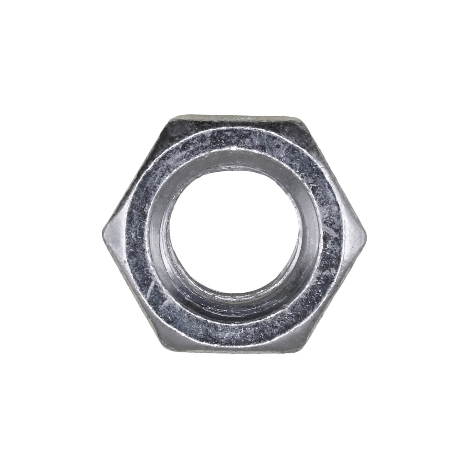 Auveco 3/8in-16 Two Way Lock Nut - Zinc, 50 Piece