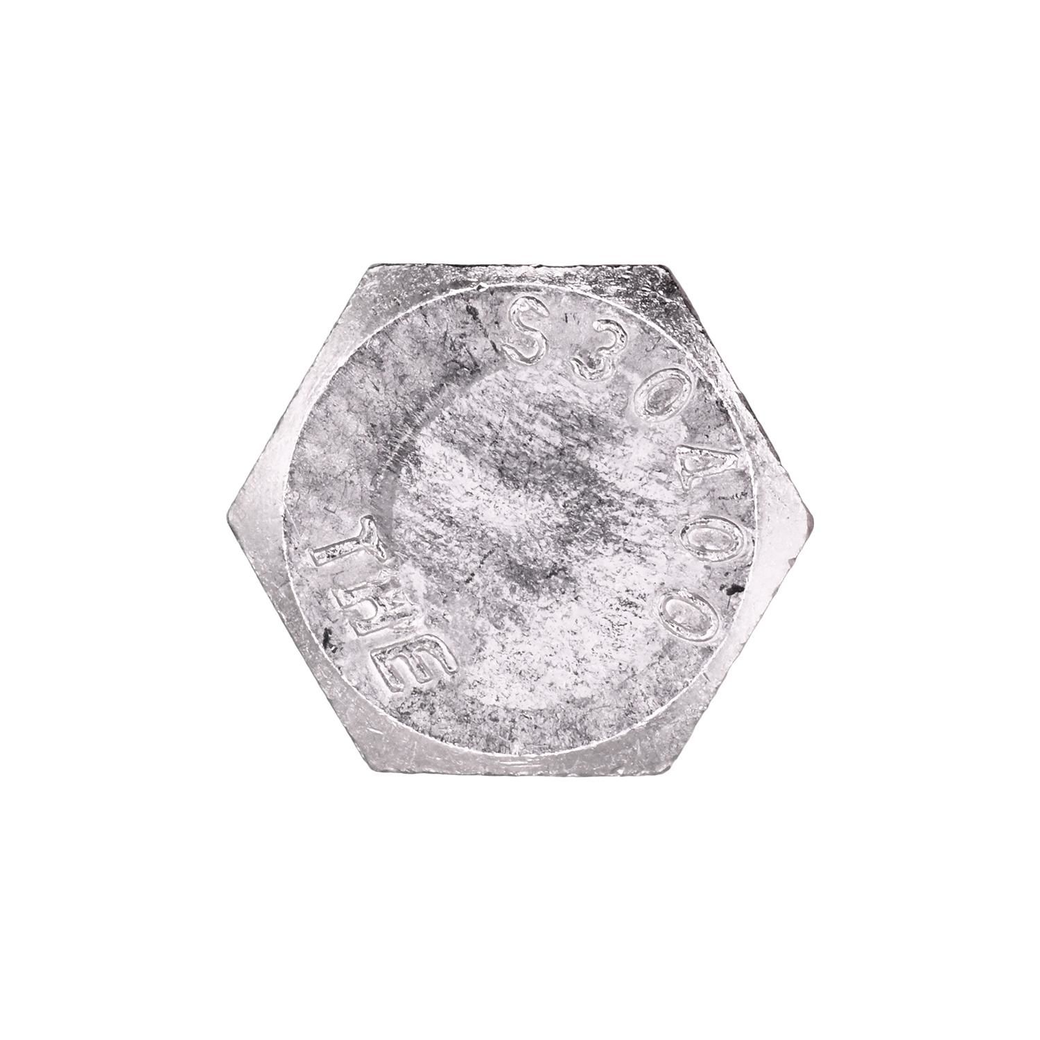 Auveco 1/2in-13 x 2in Hex Head Cap Screw 18-8 Quantity 10