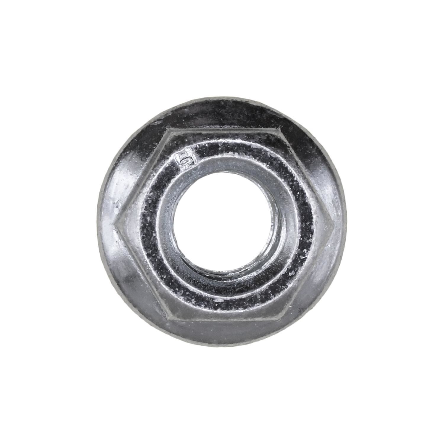 Auveco 5/16-18 11/16 Outside Diameter, Spin Lock Nut with Serrated 100 ...