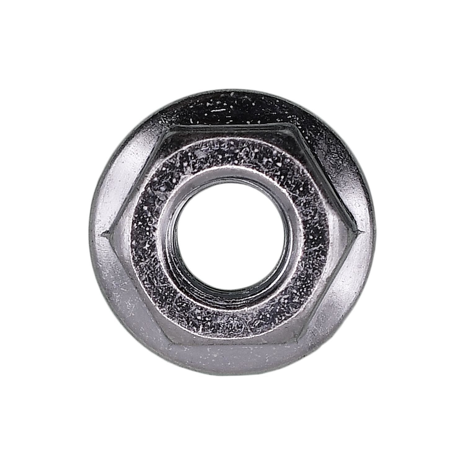 Auveco M6-1.0 14mm O.D. Spin Lock Nut with Serration 50 Piece