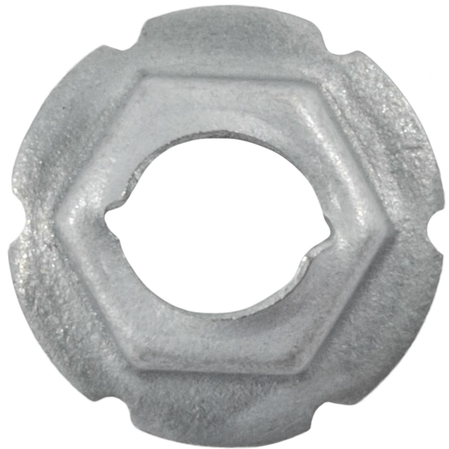 Auveco 1/2in Stud Size - Zinc, Thread Cutting Nut 100 Piece