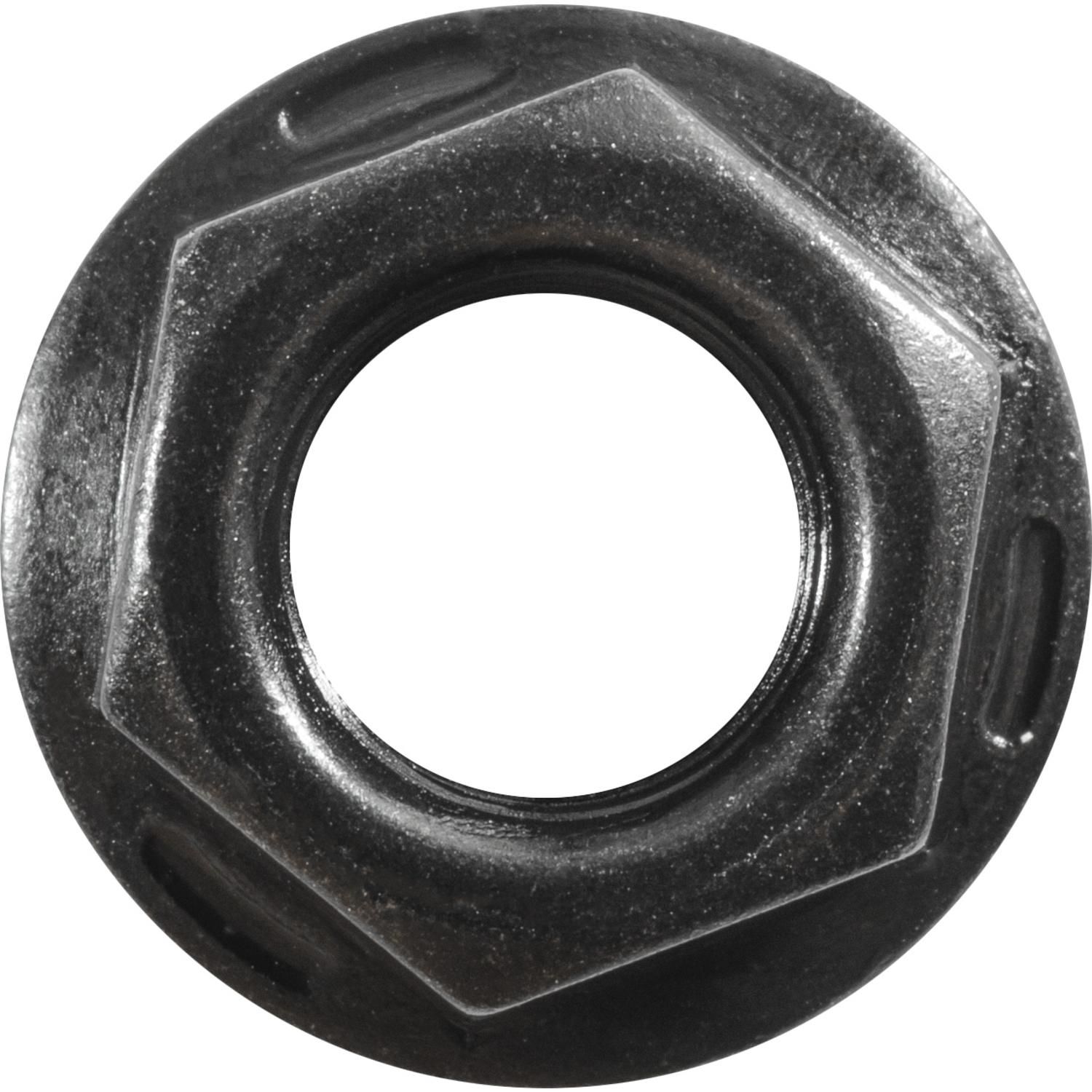 Auveco 3/8-24 Thread 3/4in O.D, Spin Lock Nut with Serrated 50 Piece