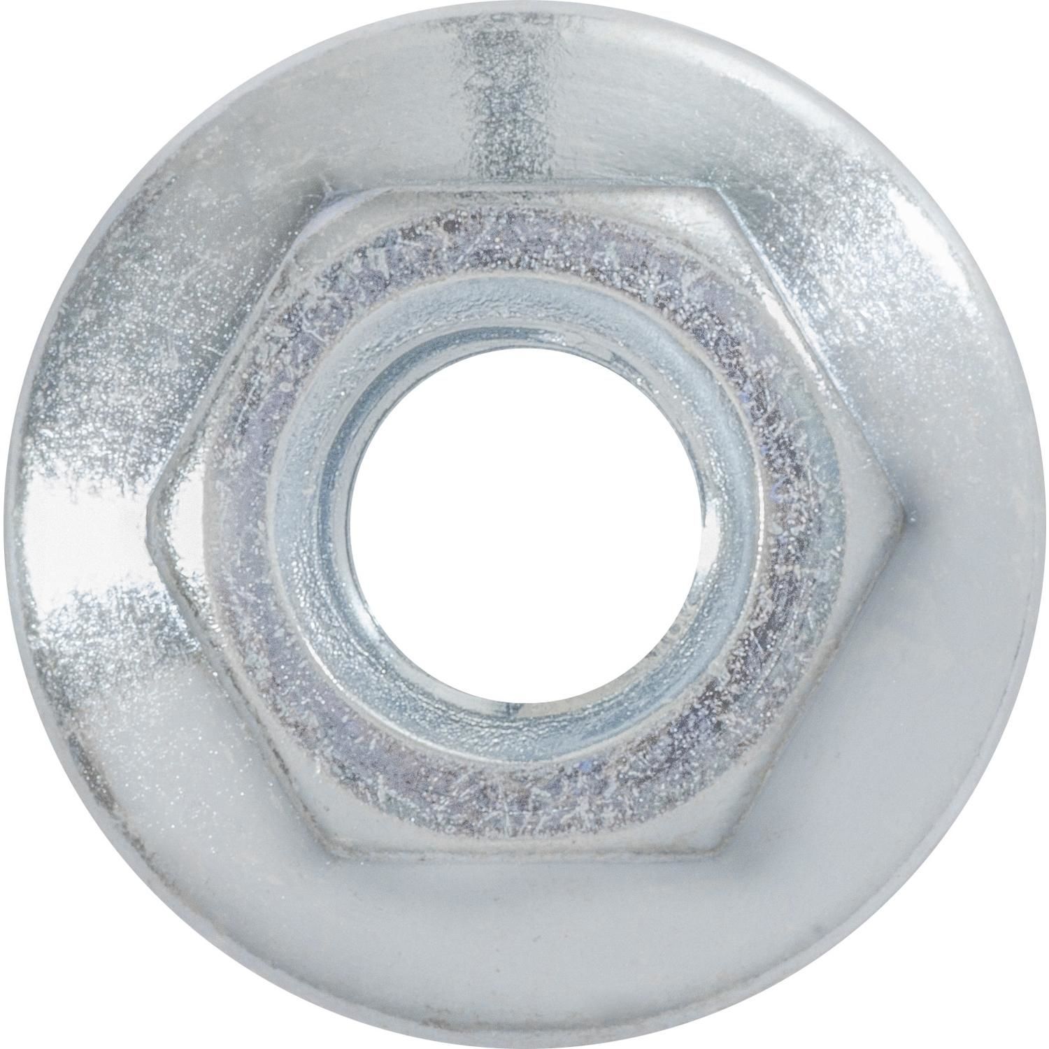 Auveco 5/16-18 Thread 13/16 O.D. - Zinc, Spin Lock Nut with Serrated ...