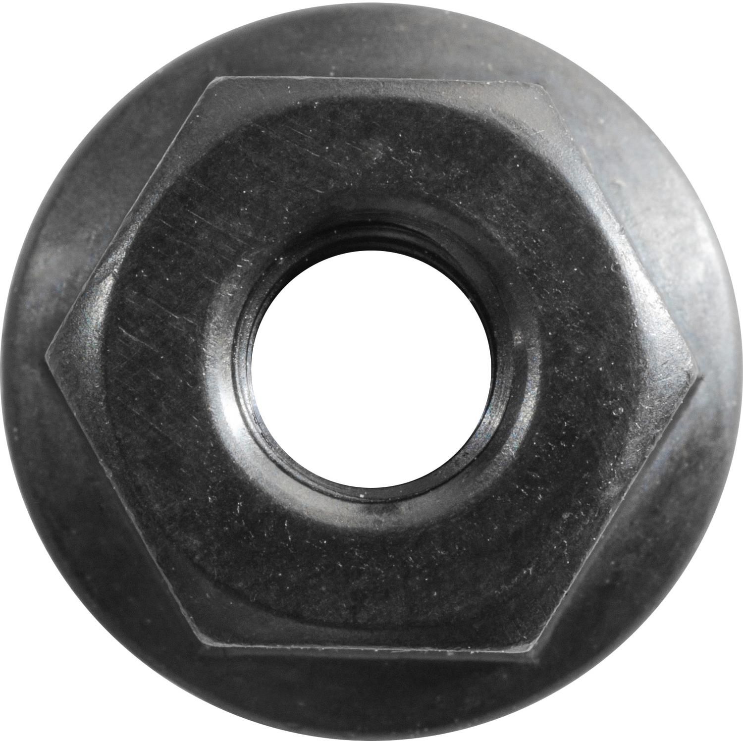 Auveco 10-24, Hex Flange Spin Lock Nut 100 Piece