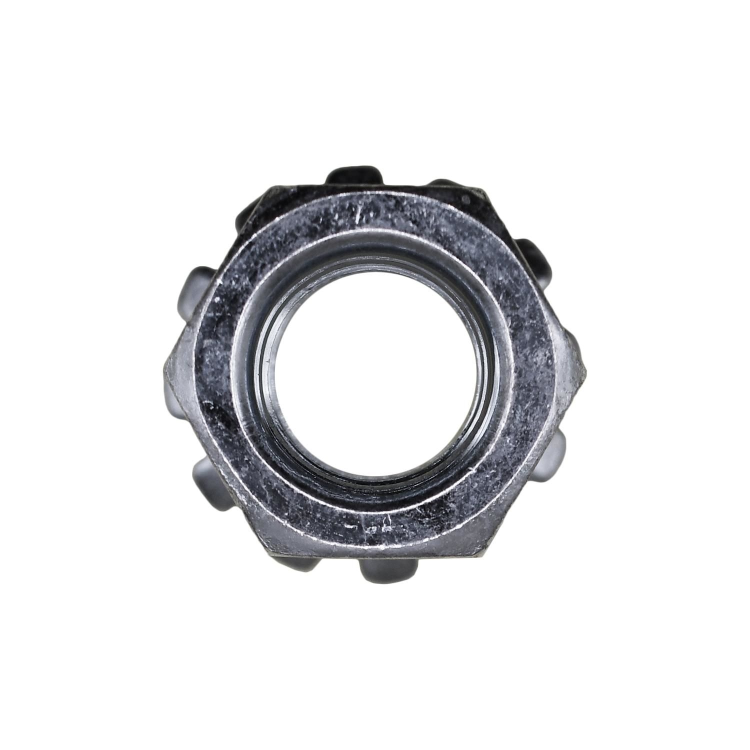 Auveco 3/8in-16 Hex Keps Lock Washer and Nut Zinc, 100 Piece