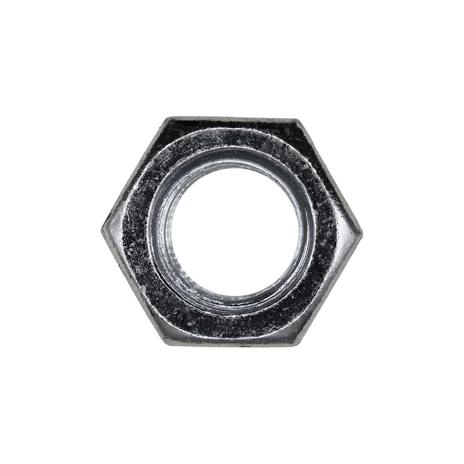 Auveco 1/2in-13 Finish Hex Nut Zinc, 100 Piece