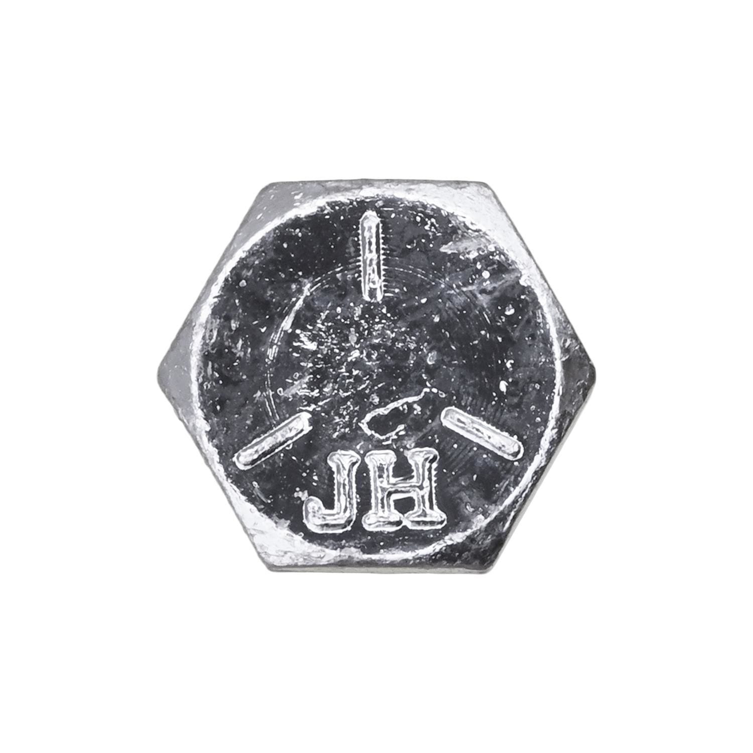 Auveco 1/4in - 20 x 2 1/4in Zinc Grade 5 Hex Cap Screw, 100 Piece