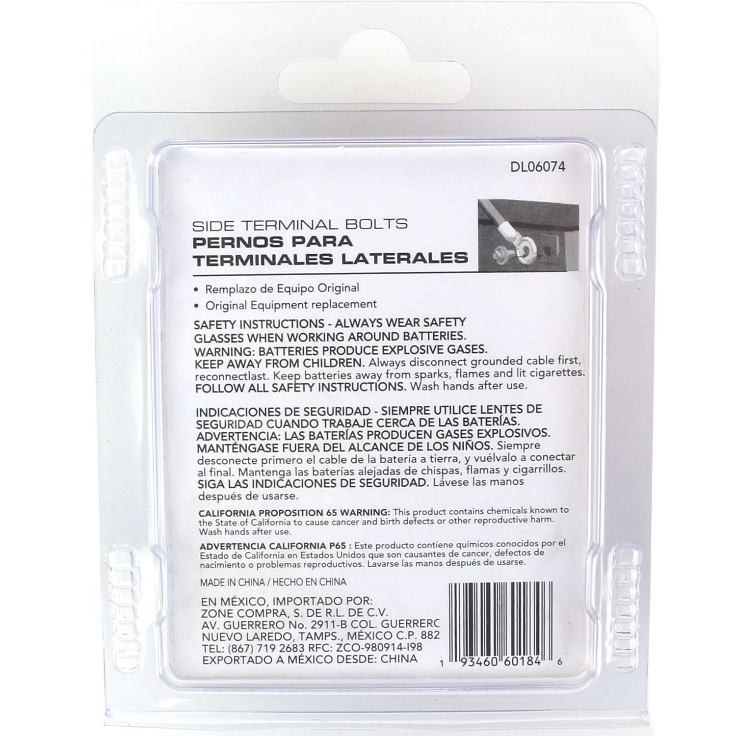 Duralast Side Battery Terminal Bolt