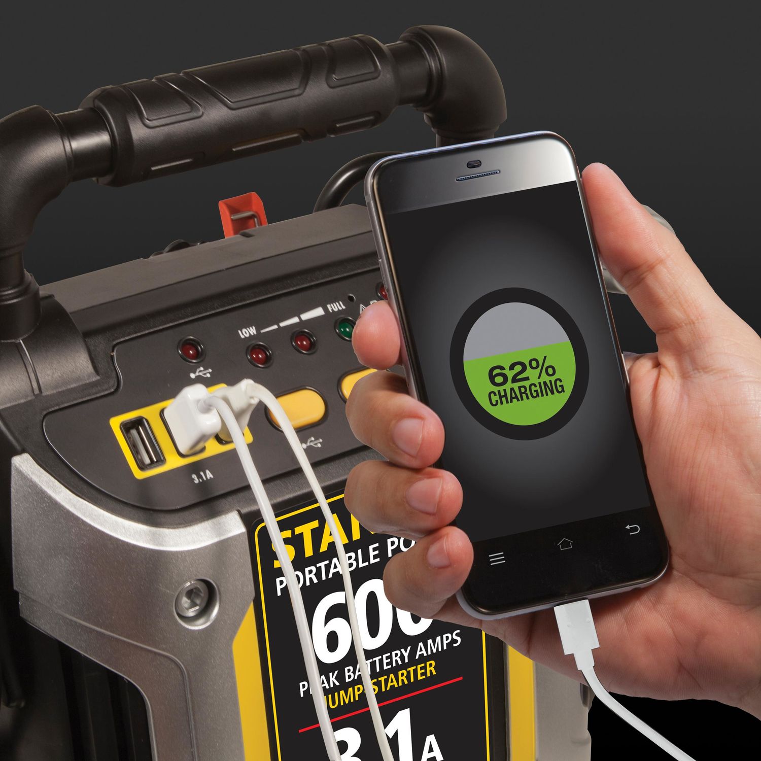 Stanley 600 Peak Amp Jump Starter