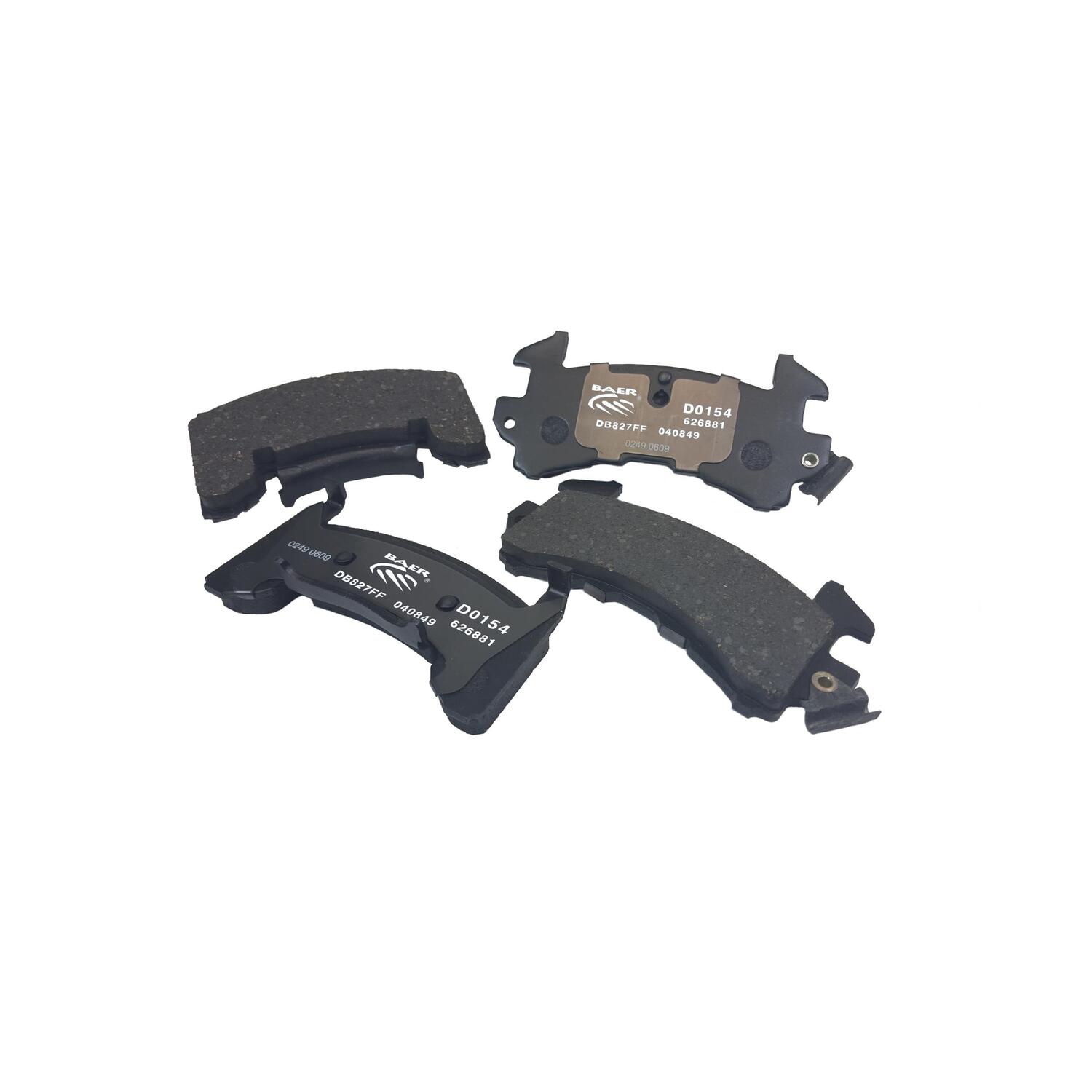Baer Brake Systems Ceramic Disc Brake Pad Set D0154