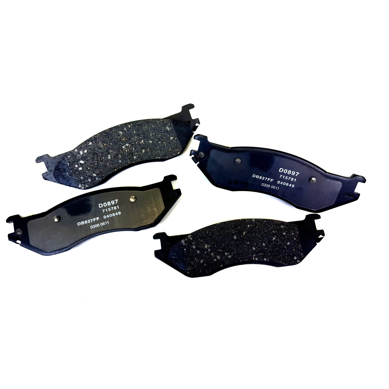 Baer Brake Systems Ceramic Disc Brake Pad Set D0897