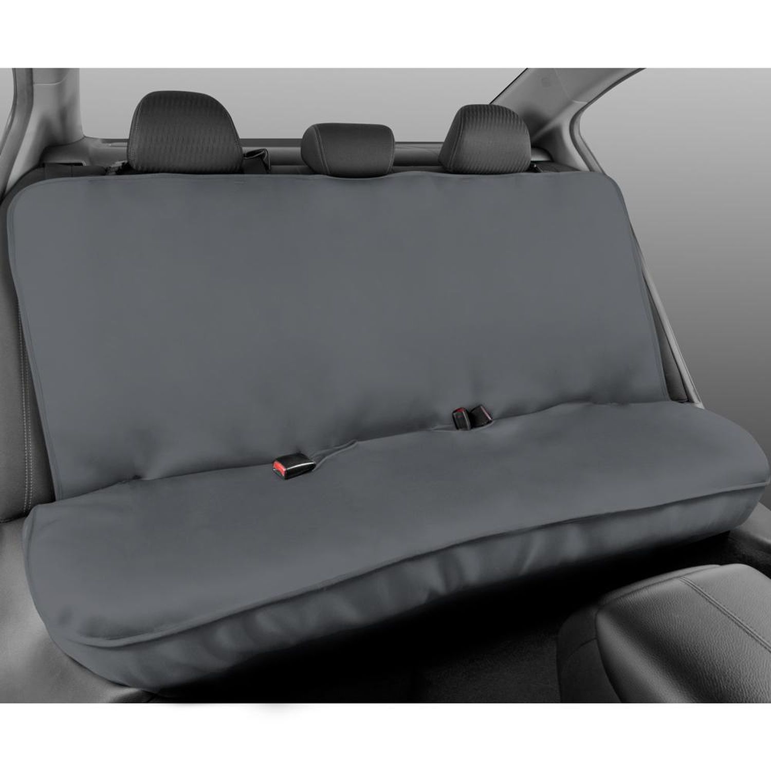 Motor Trend Gray Waterproof Bench Rear Seat Protector