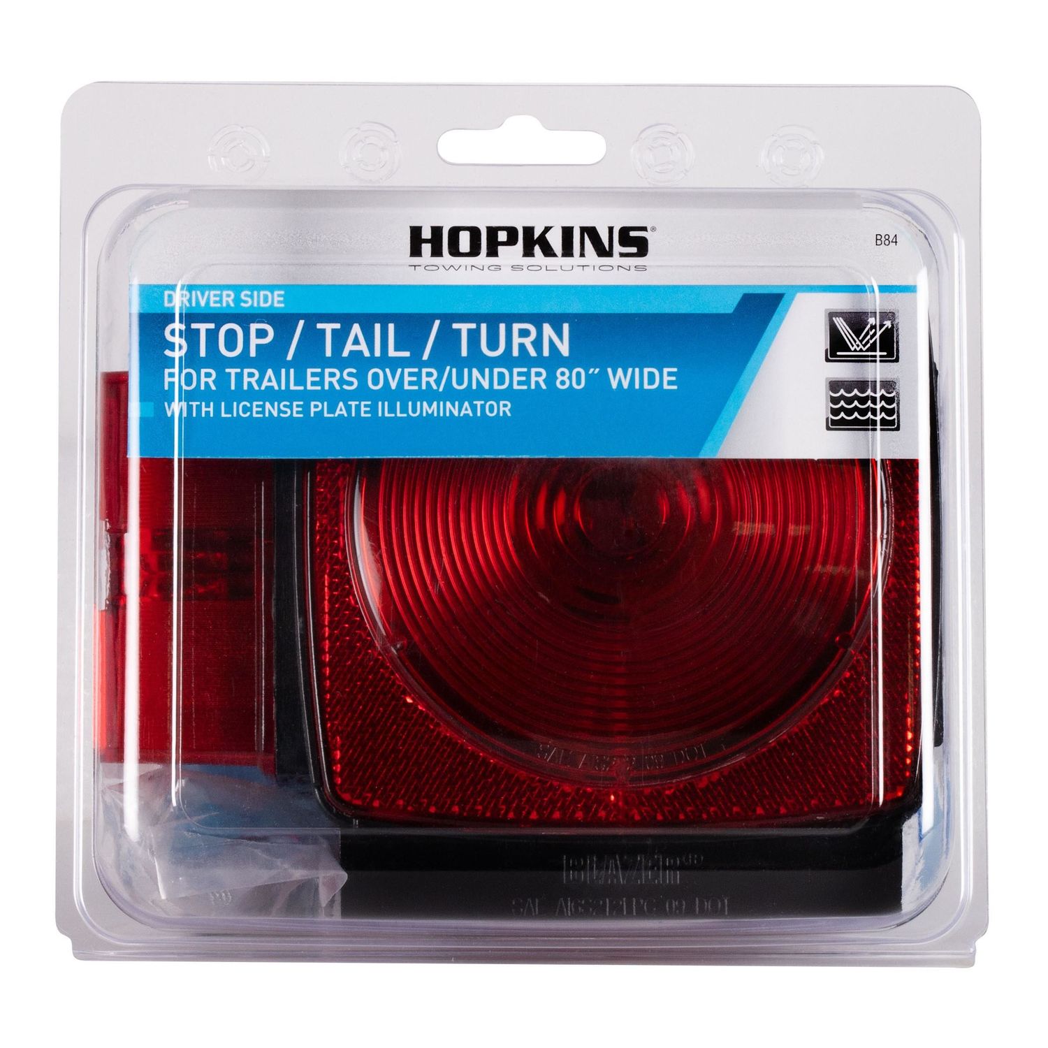 Hopkins Towing Solution Side Stop and Tail Trailer Light