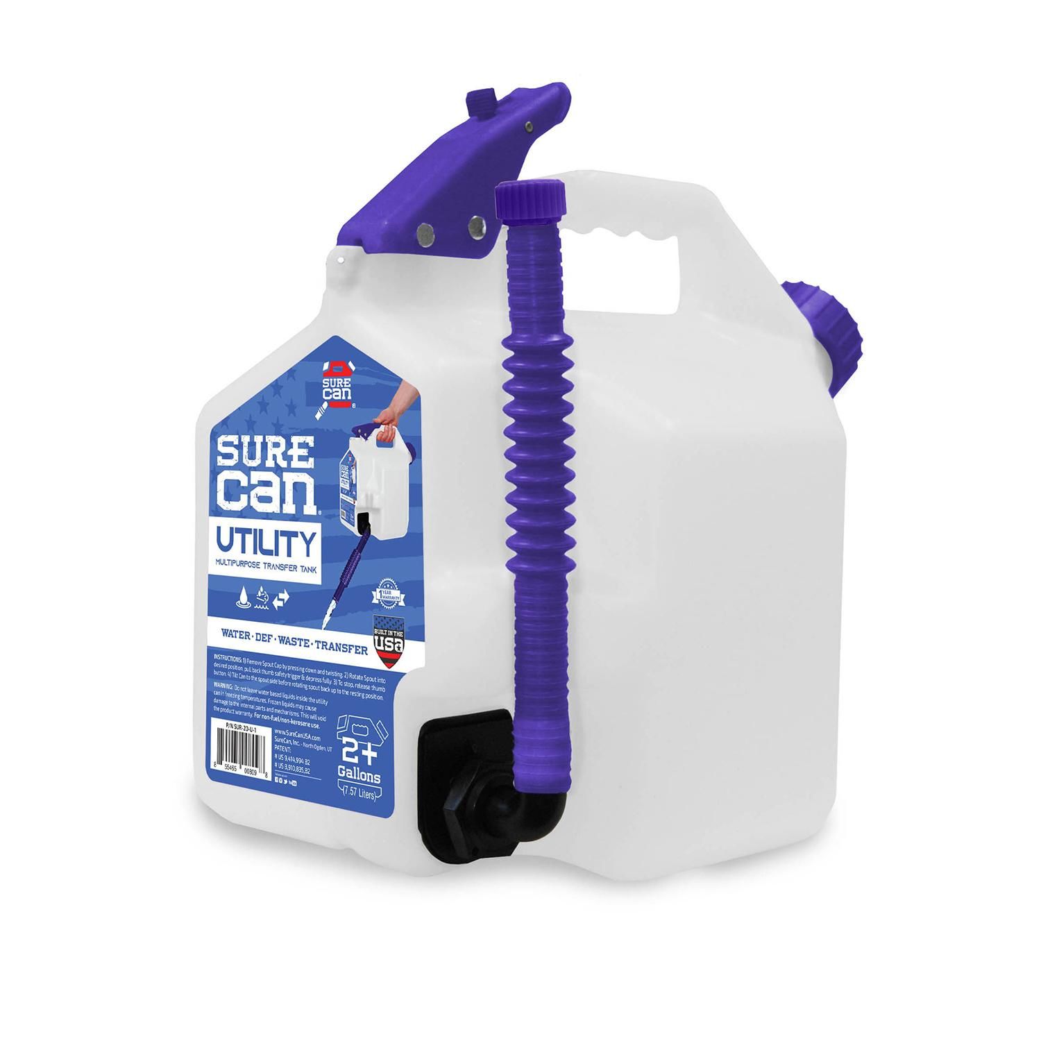 SureCan 2 Gallon Utility Transfer Tank