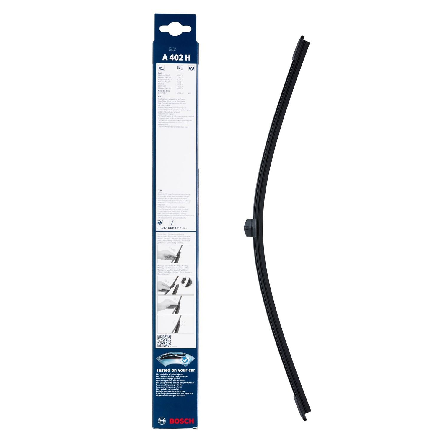 Bosch 16in Beam Black Wiper Blade