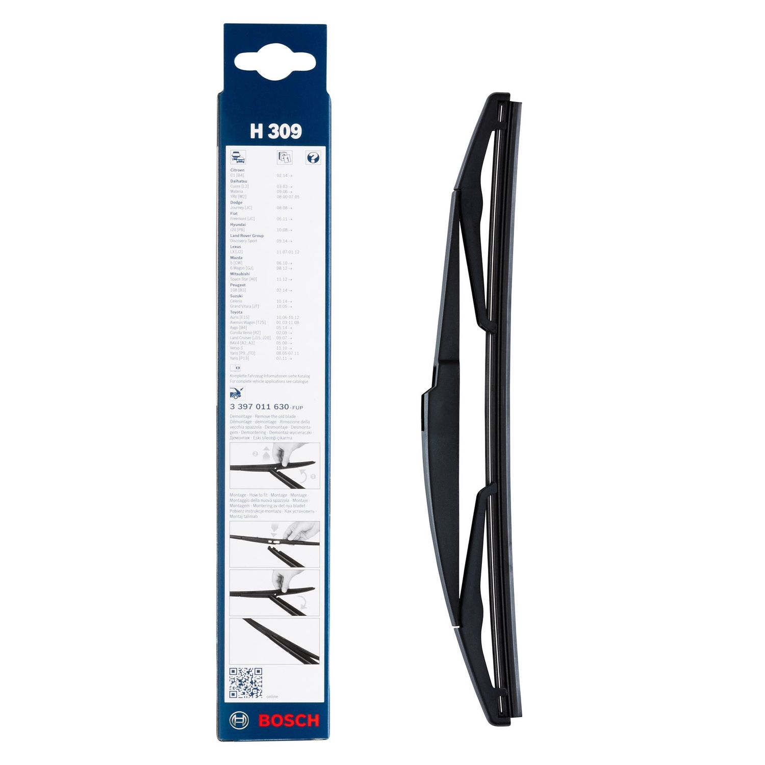 Bosch Rear 12in Wiper Blade H309