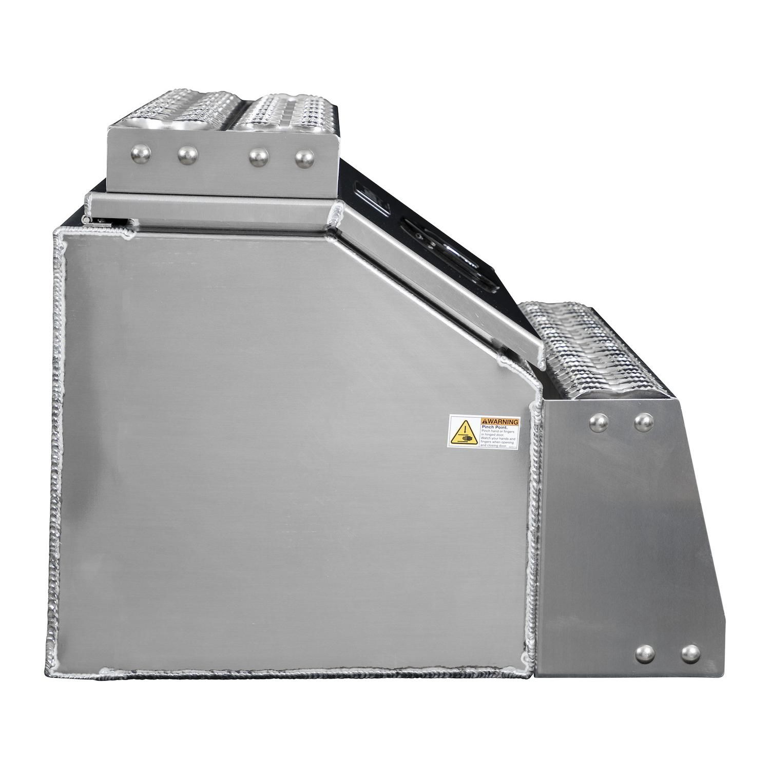 Buyers Products 30in Width Heavy Duty Smooth Aluminum WideOpen Step Box ...