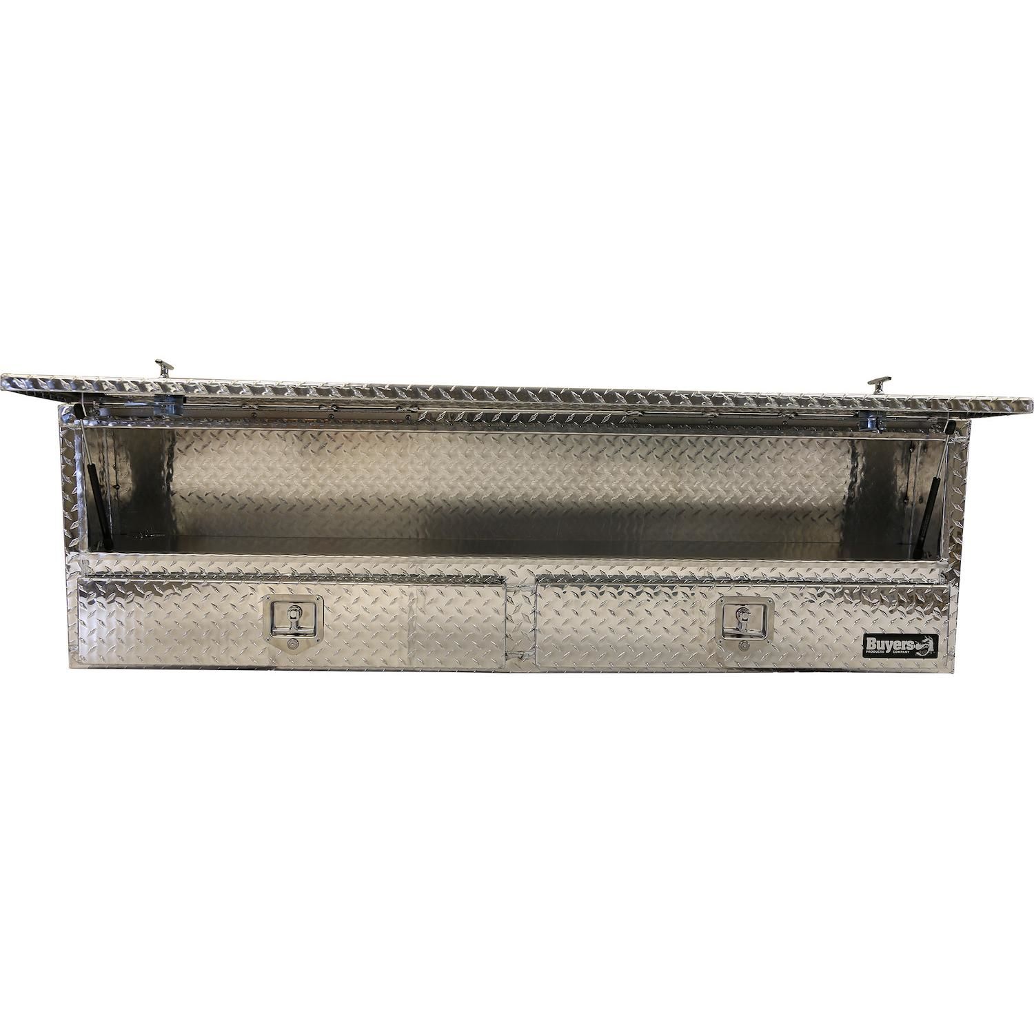 Buyers 72 in. Diamond Tread Aluminum Contractor Truck Box with Drawers