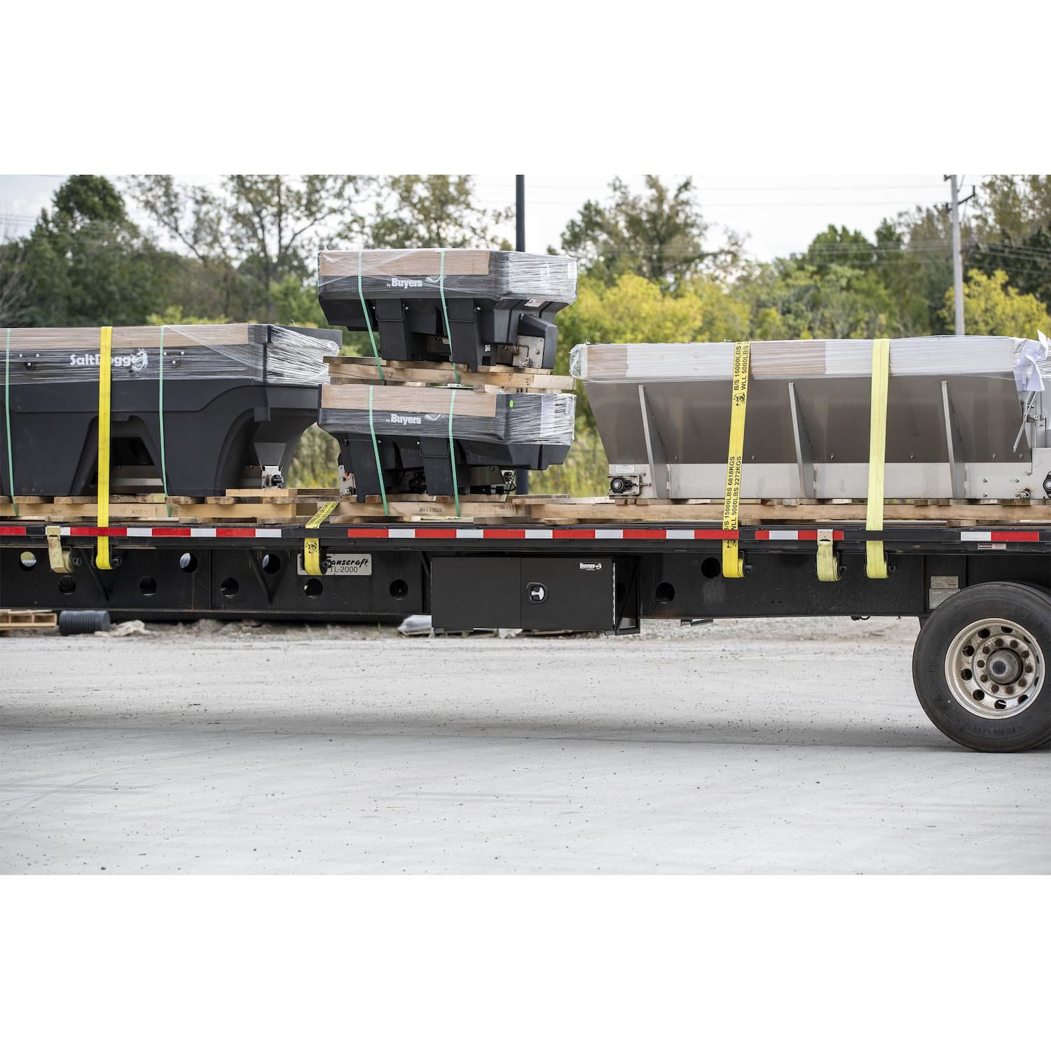 Buyers Products 18in x 18in x 48in Pro Series Black Smooth Aluminum ...