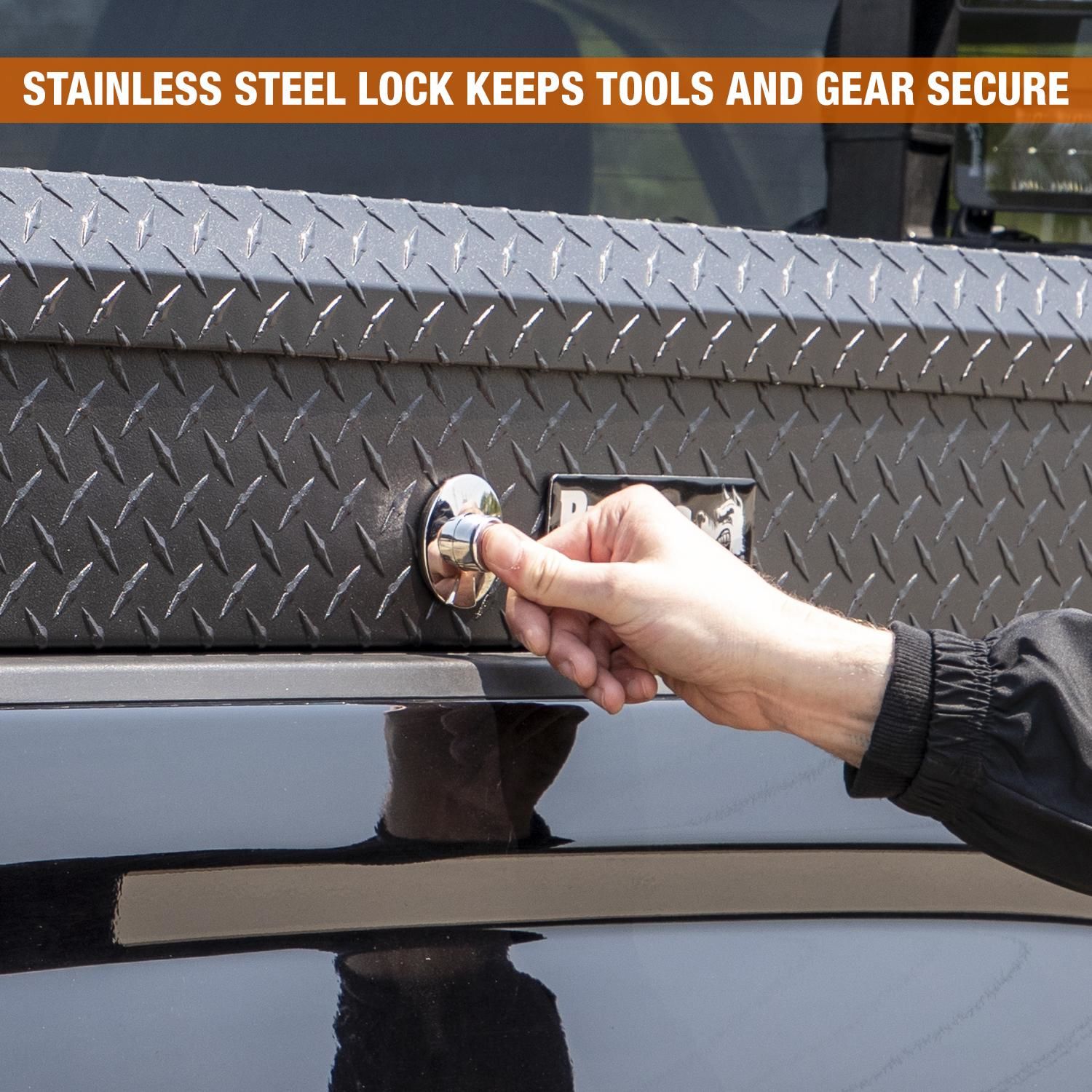 Buyers Products 13 x 16 x 36 Textured Matte Black Diamond Tread ...