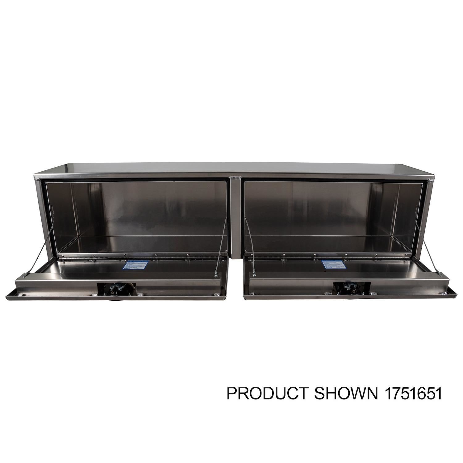 Buyers Products 16in x 13in x 72in Smooth Aluminum Topsider Truck Box