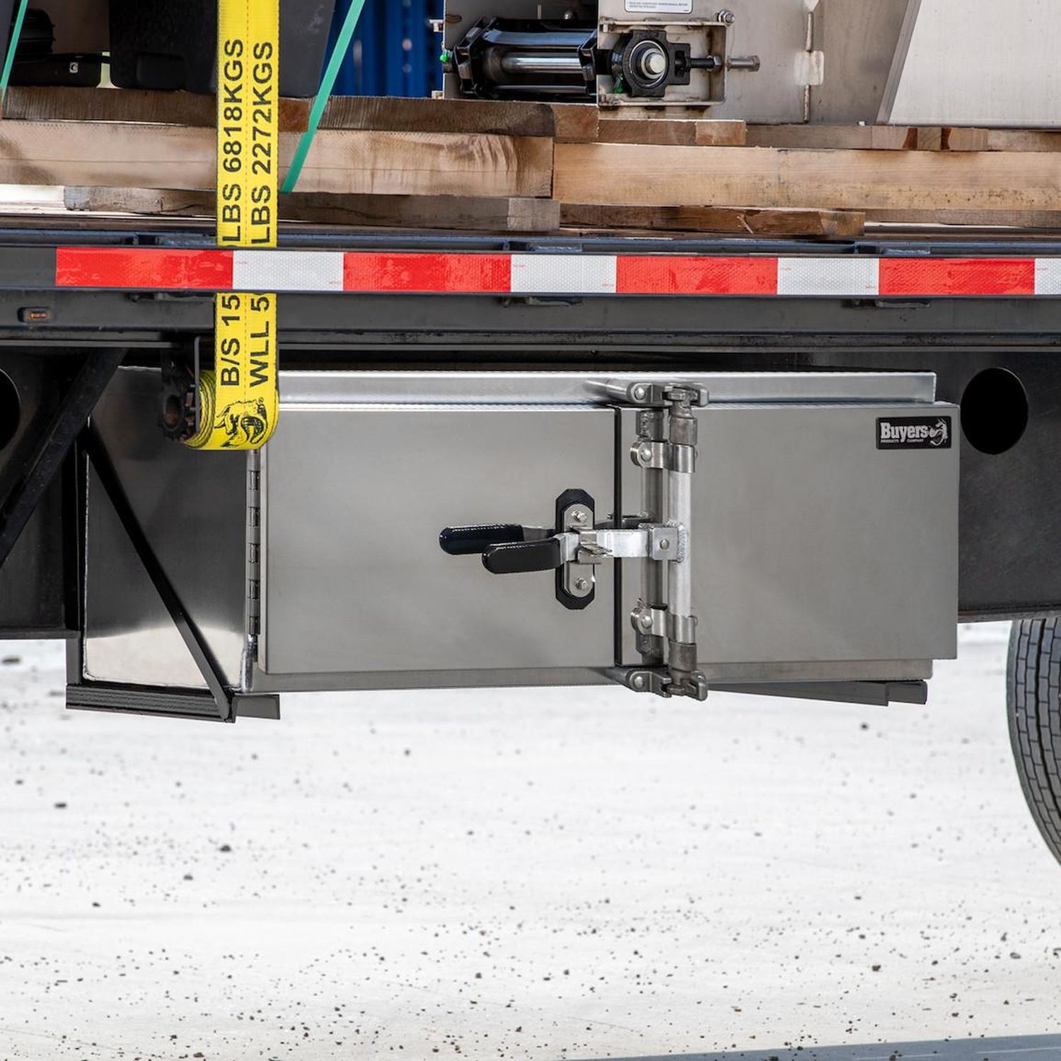 Buyers Products 18in x 18in x 48in Smooth Aluminum Underbody Double ...