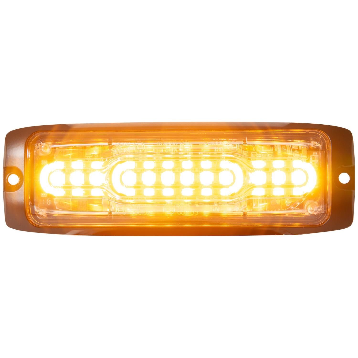 Buyers Products Amber 5in Ultra Thin Wide Angle LED Strobe Light
