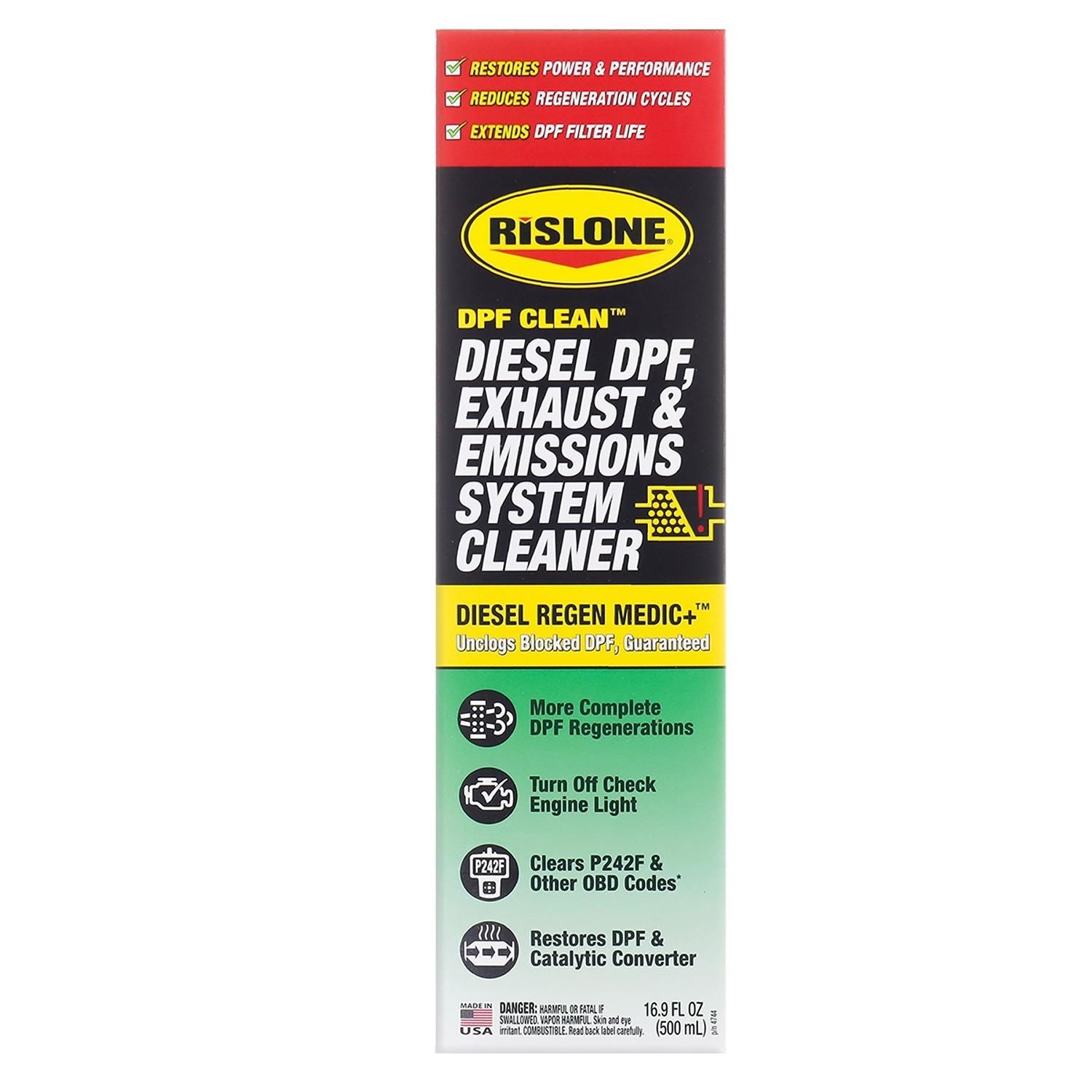 Rislone Diesel DPF, Exhaust and Emission Cleaner 16.9oz