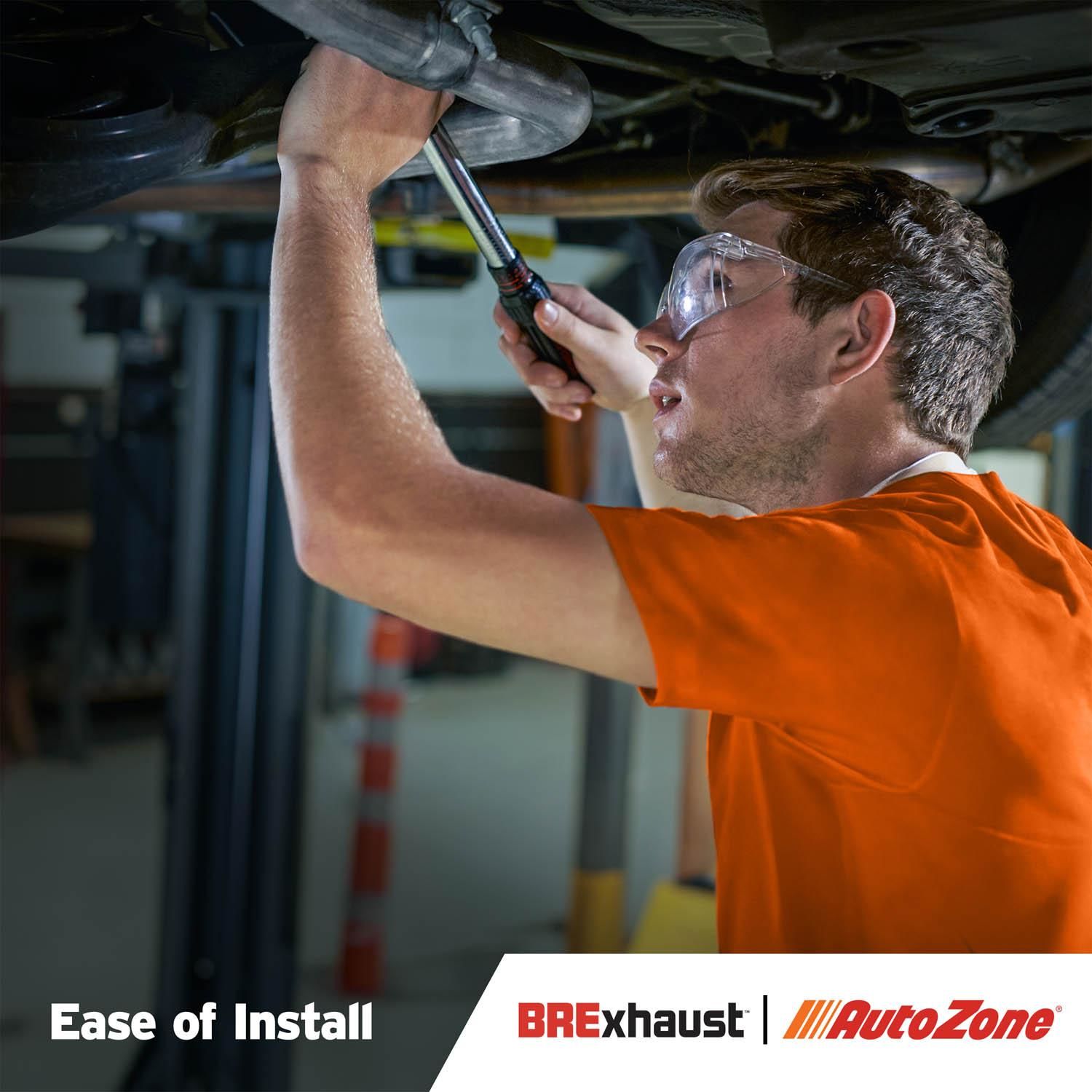 BRExhaust Clamp-On Exhaust Muffler Assembly 106-0717