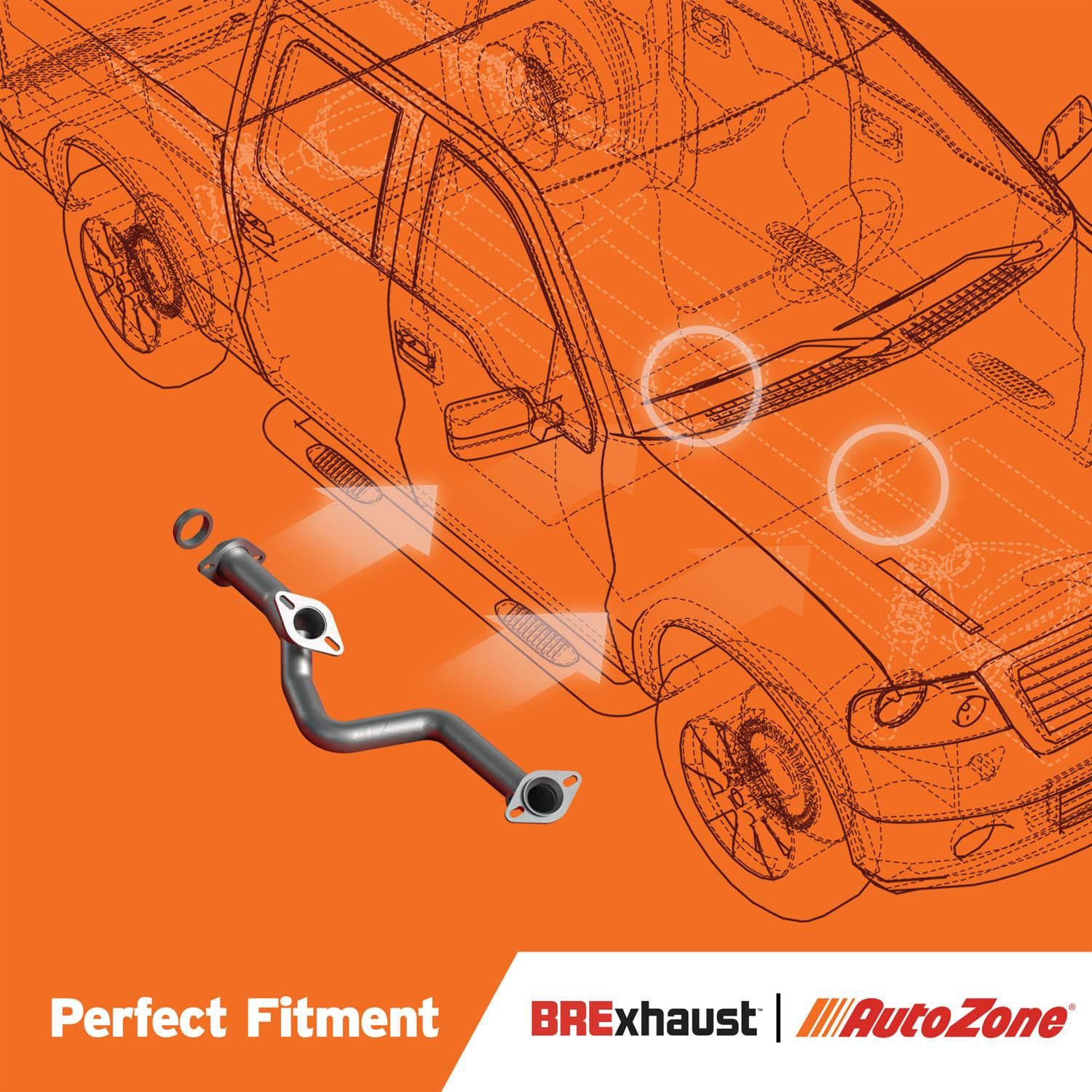 BRExhaust Kits Exhaust Pipe Kit 107-0161