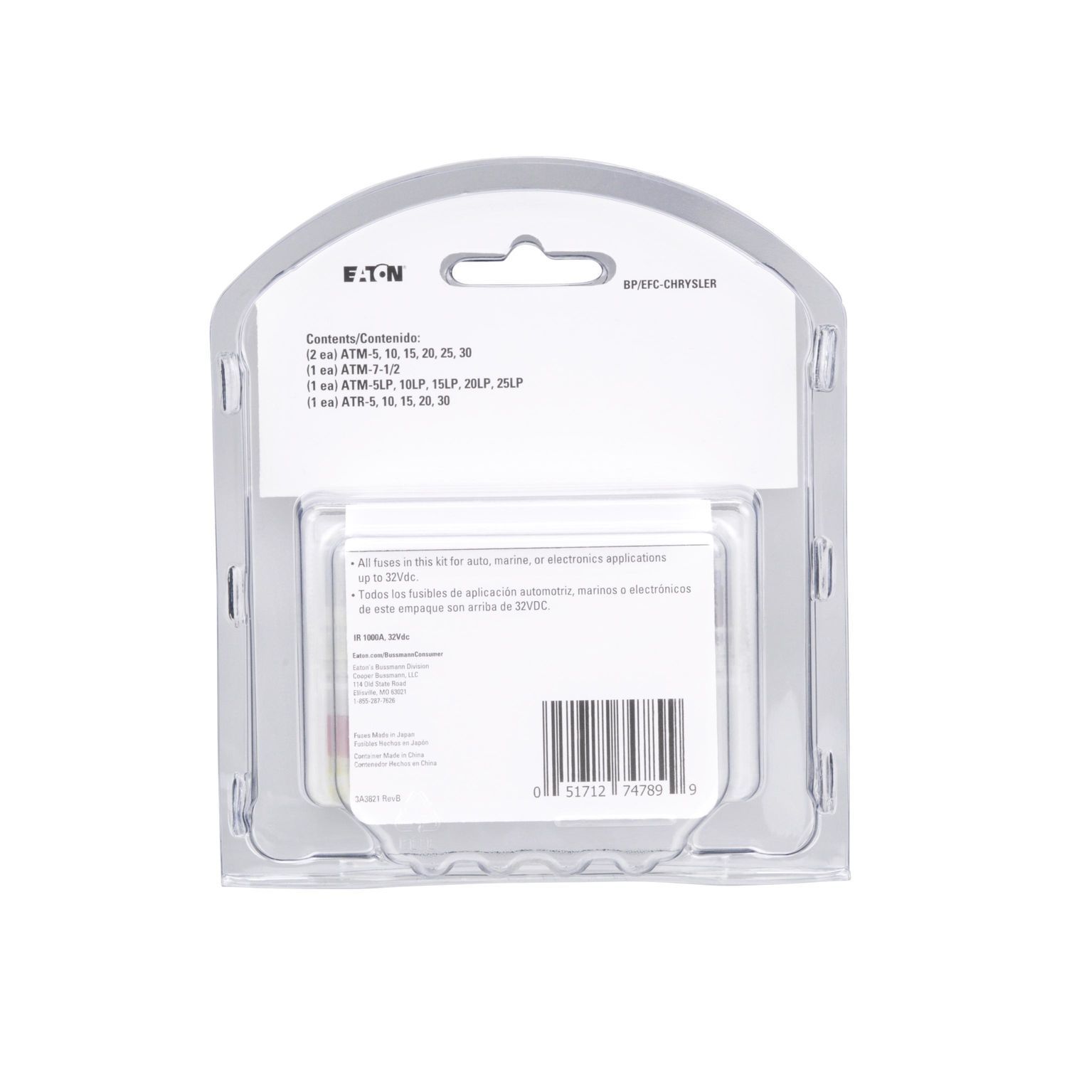 Bussmann Emergency Fuse Caddy for Chrysler, Jeep, Dodge and Ram