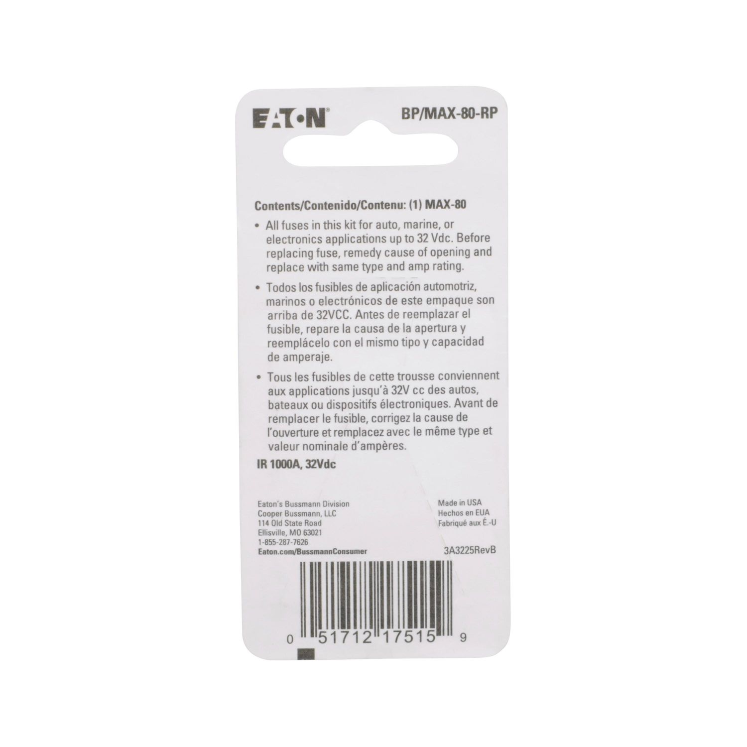 Bussmann Multi-Purpose Fuse