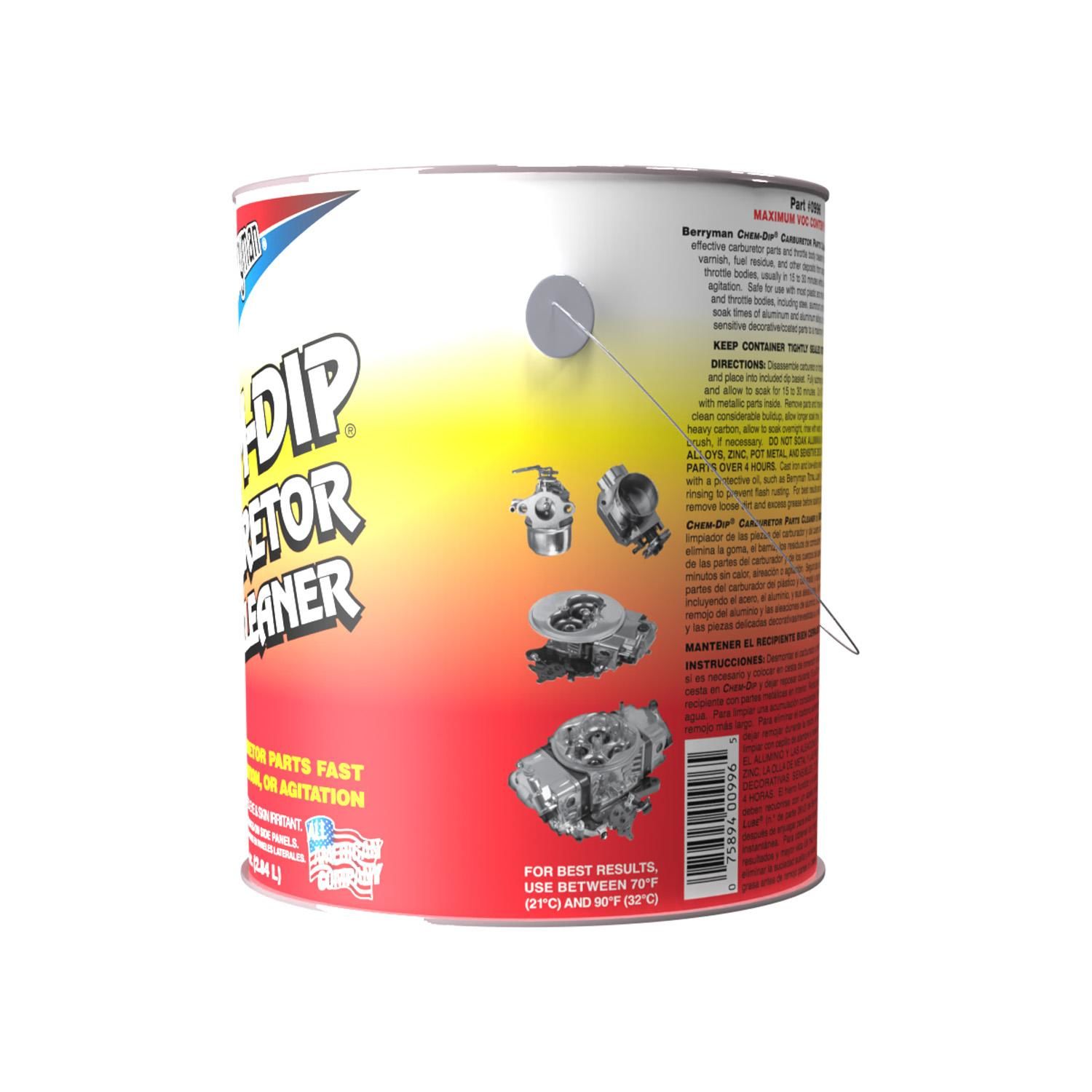 Berryman Chem-Dip Carburetor and Parts Cleaner 96oz