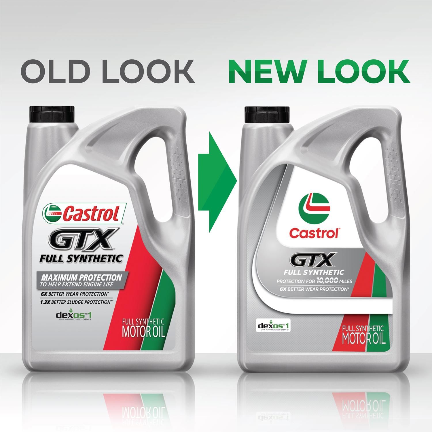 Castrol GTX Full Synthetic Engine Oil 0W-20 5 Quart