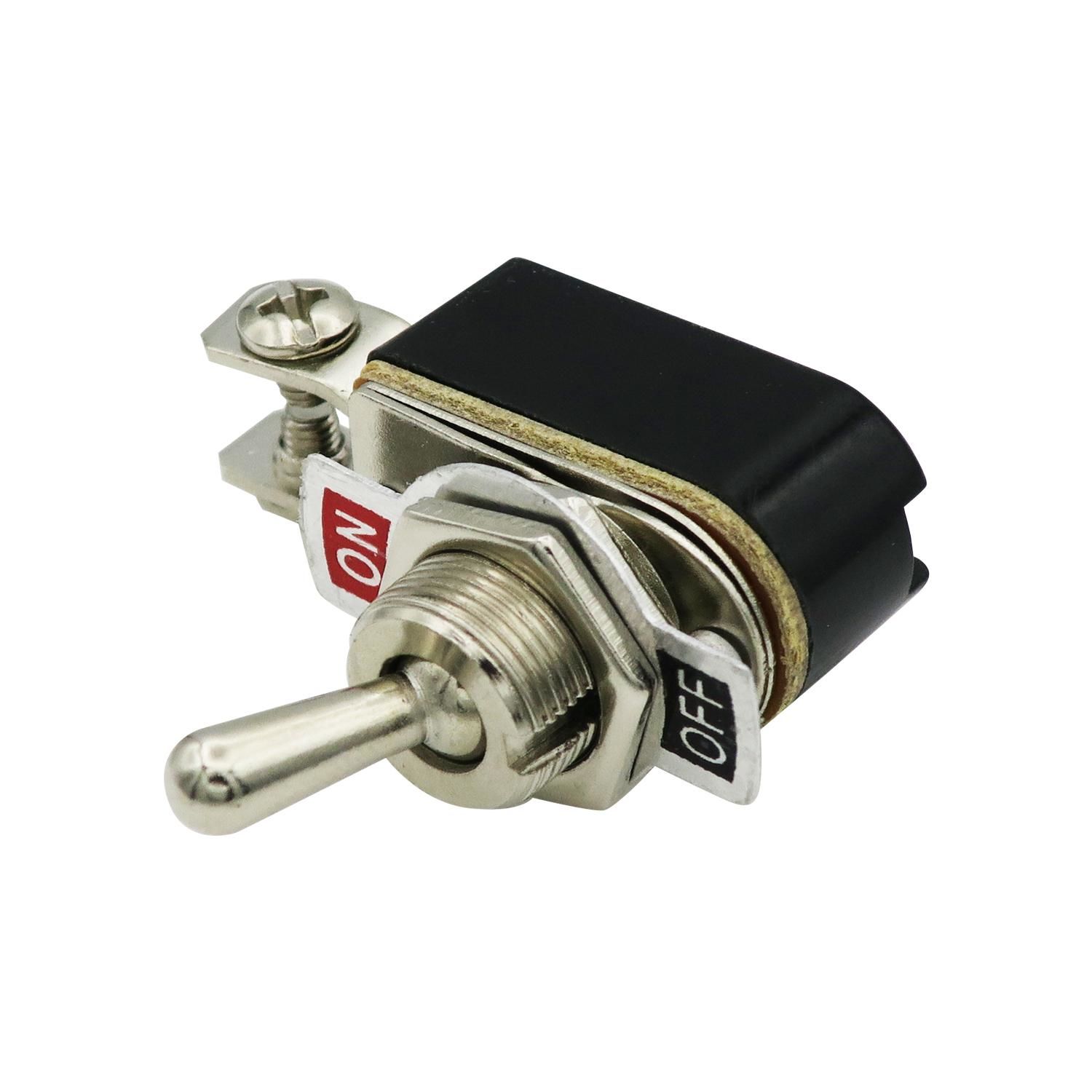 Cambridge 15 Amps Chrome Right Angle Toggle Switch
