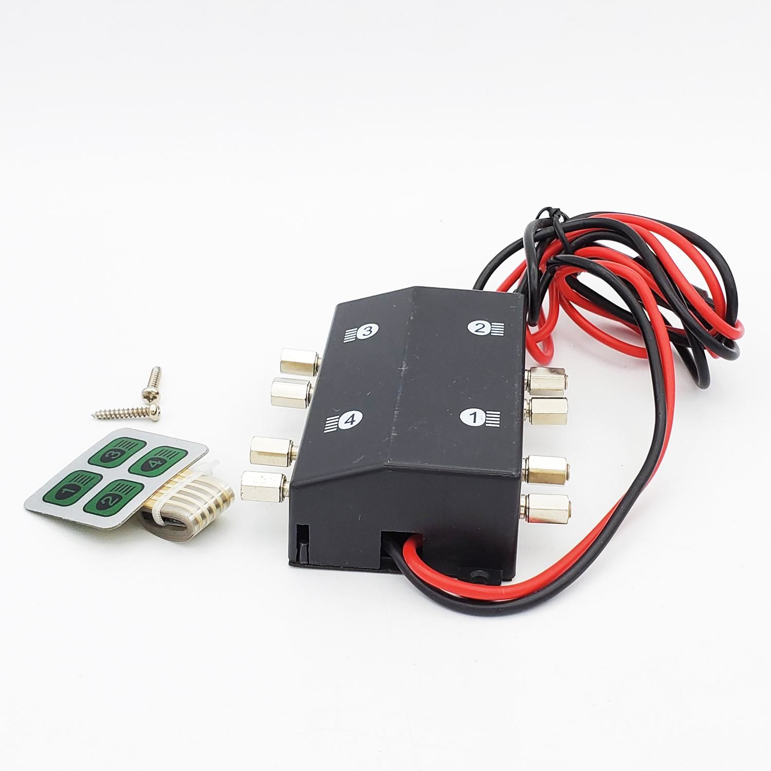 Cambridge 16 Amps 12V Multi Function Control Switch (4 Toggles)