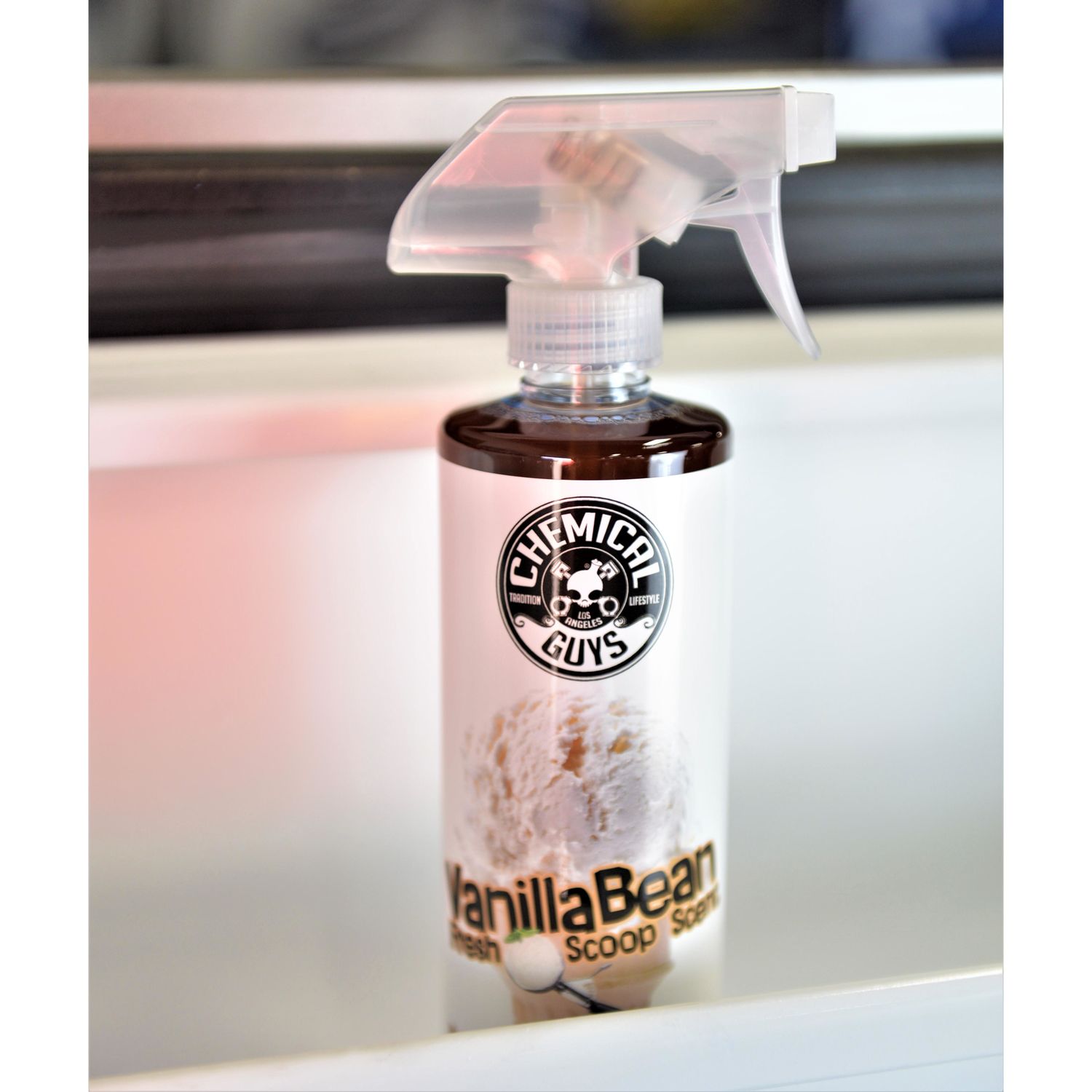Chemical Guys Vanilla Bean Fresh Scoop Scent Spray Air Freshener 4oz