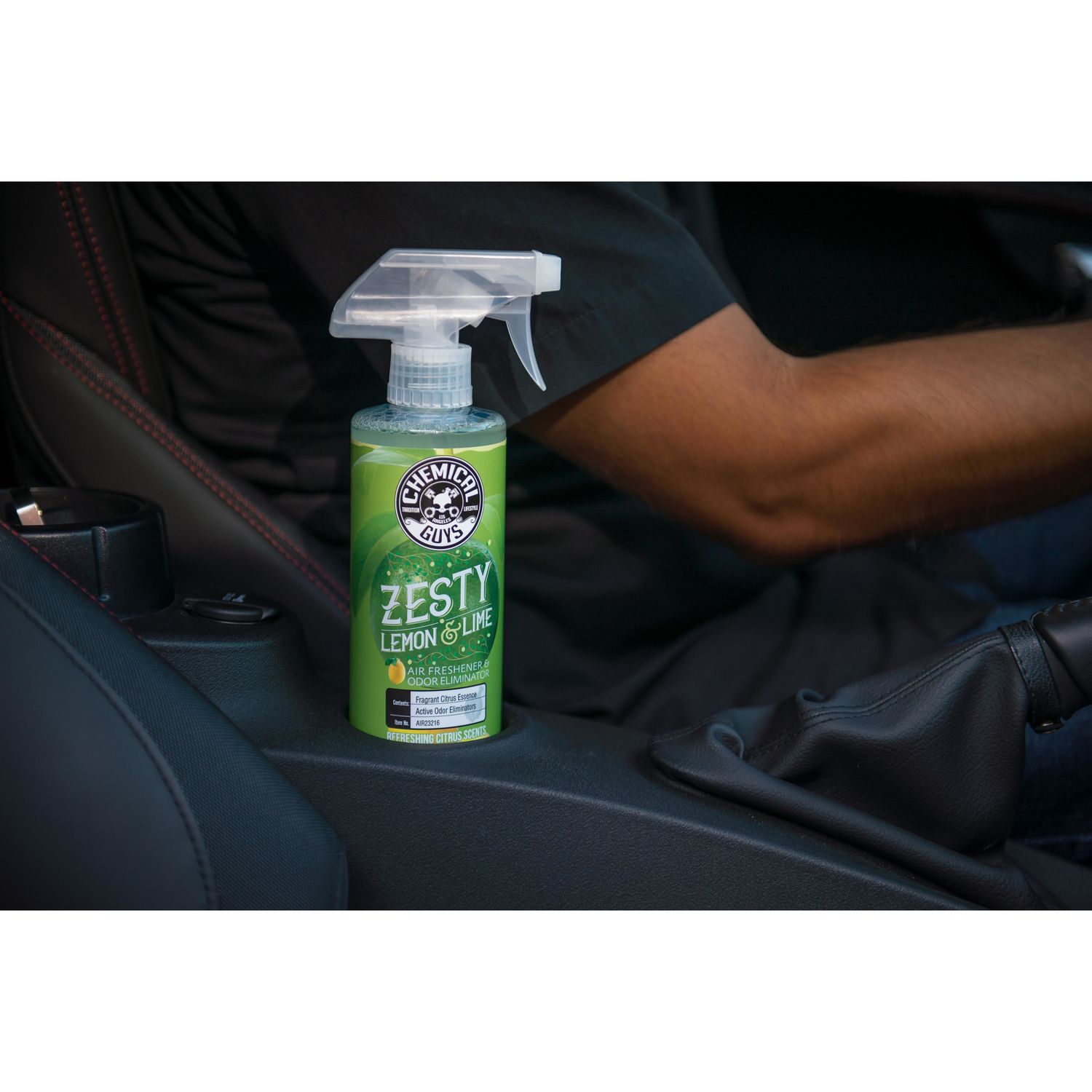 Chemical Guys Zesty Lemon Lime Scent Spray Air Freshener 16oz